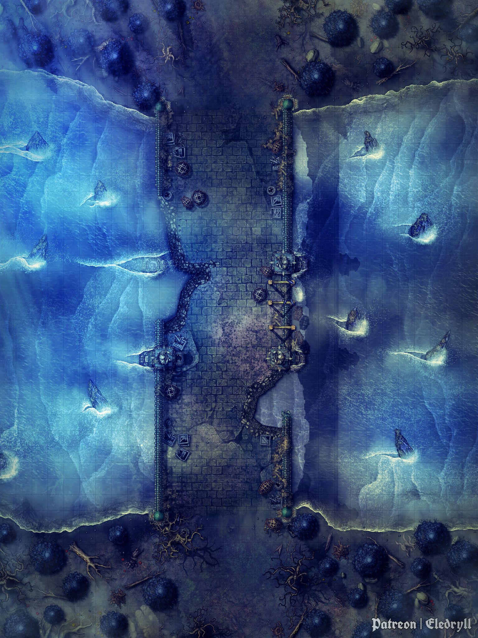 Widow's Howling Bridge | Inkarnate - Create Fantasy Maps Online