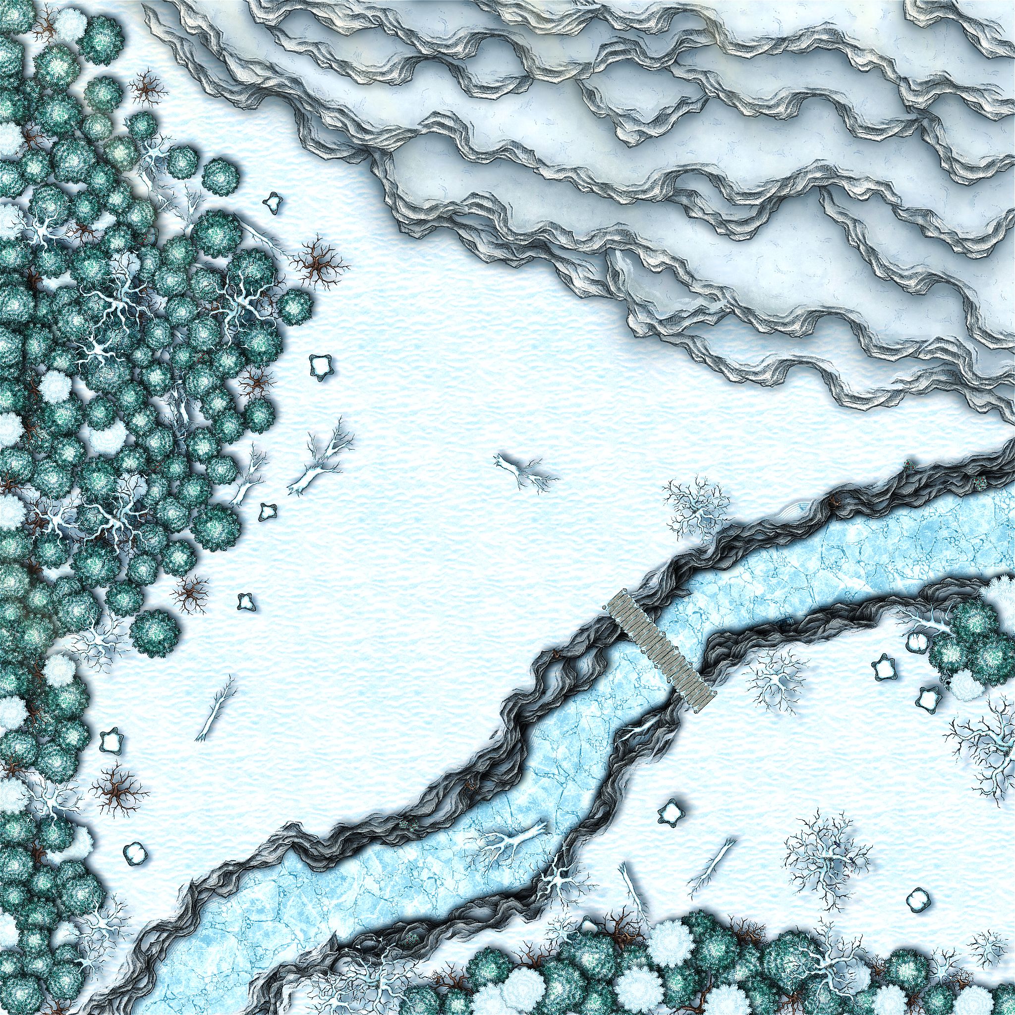 Snow Battlefield | Inkarnate - Create Fantasy Maps Online