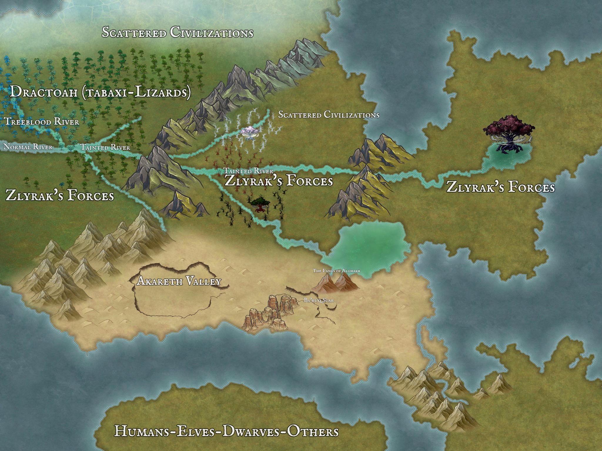 Wild Lands | Inkarnate - Create Fantasy Maps Online