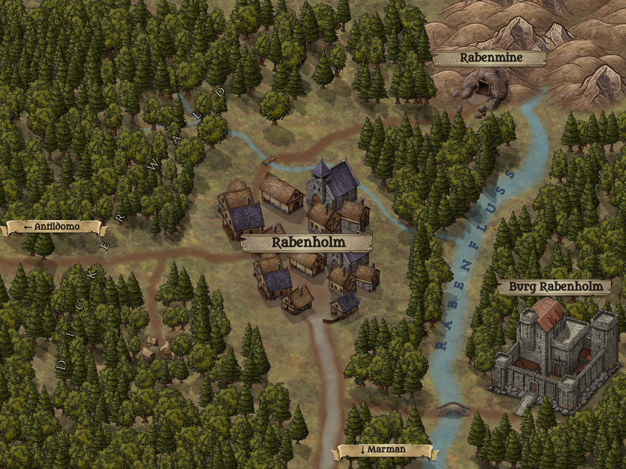 Rabenholm | Inkarnate - Create Fantasy Maps Online