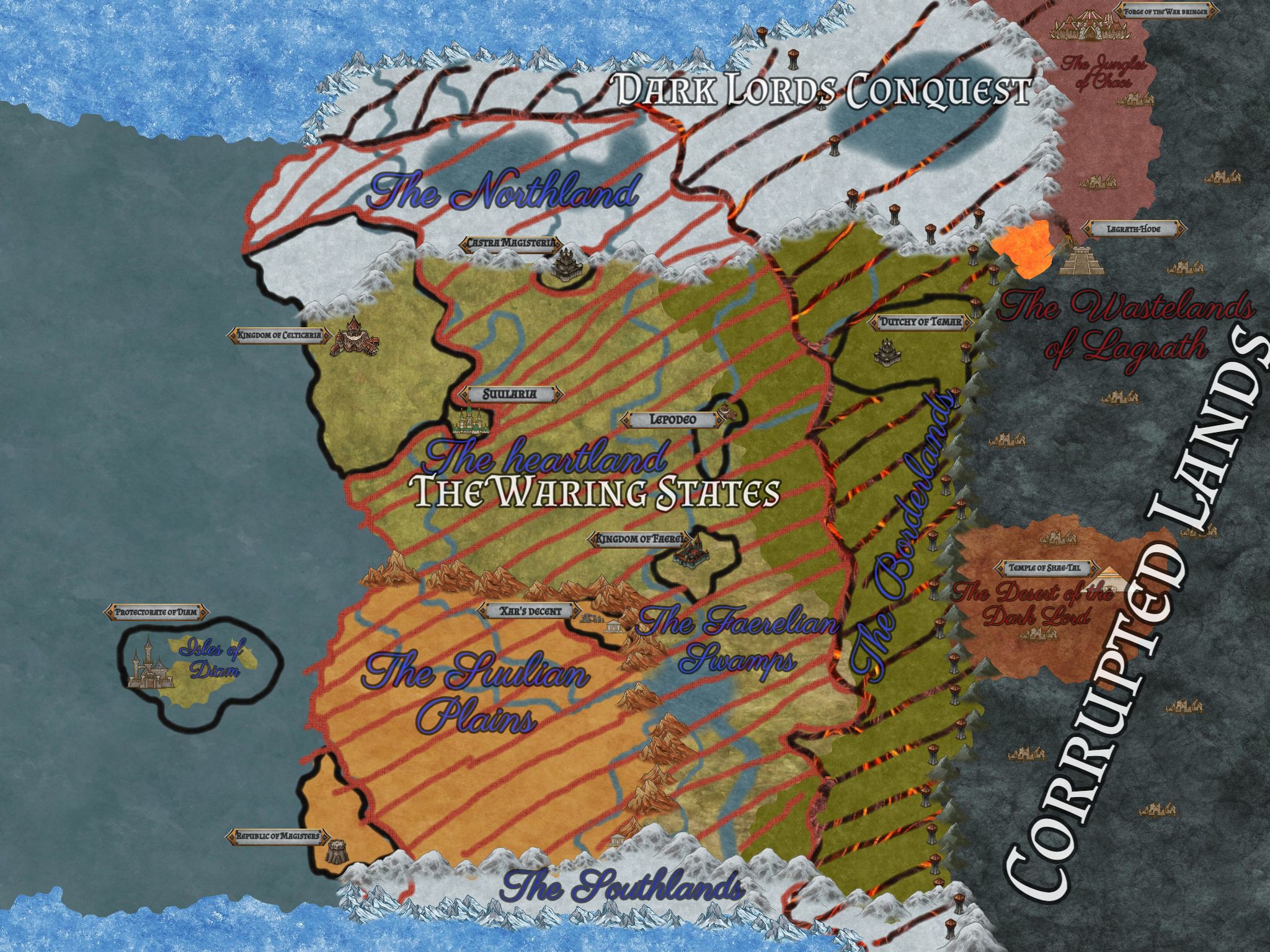 Xaria | Inkarnate - Create Fantasy Maps Online