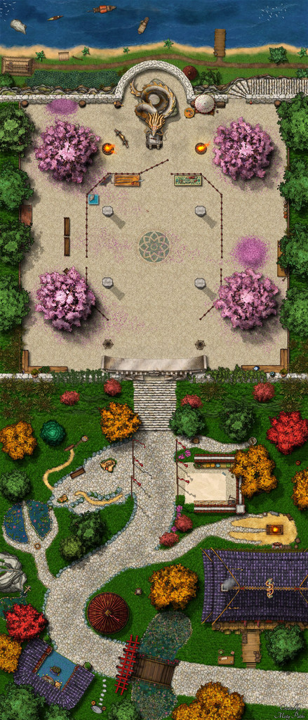 Misty Paths - Inkarnate | Inkarnate - Create Fantasy Maps Online