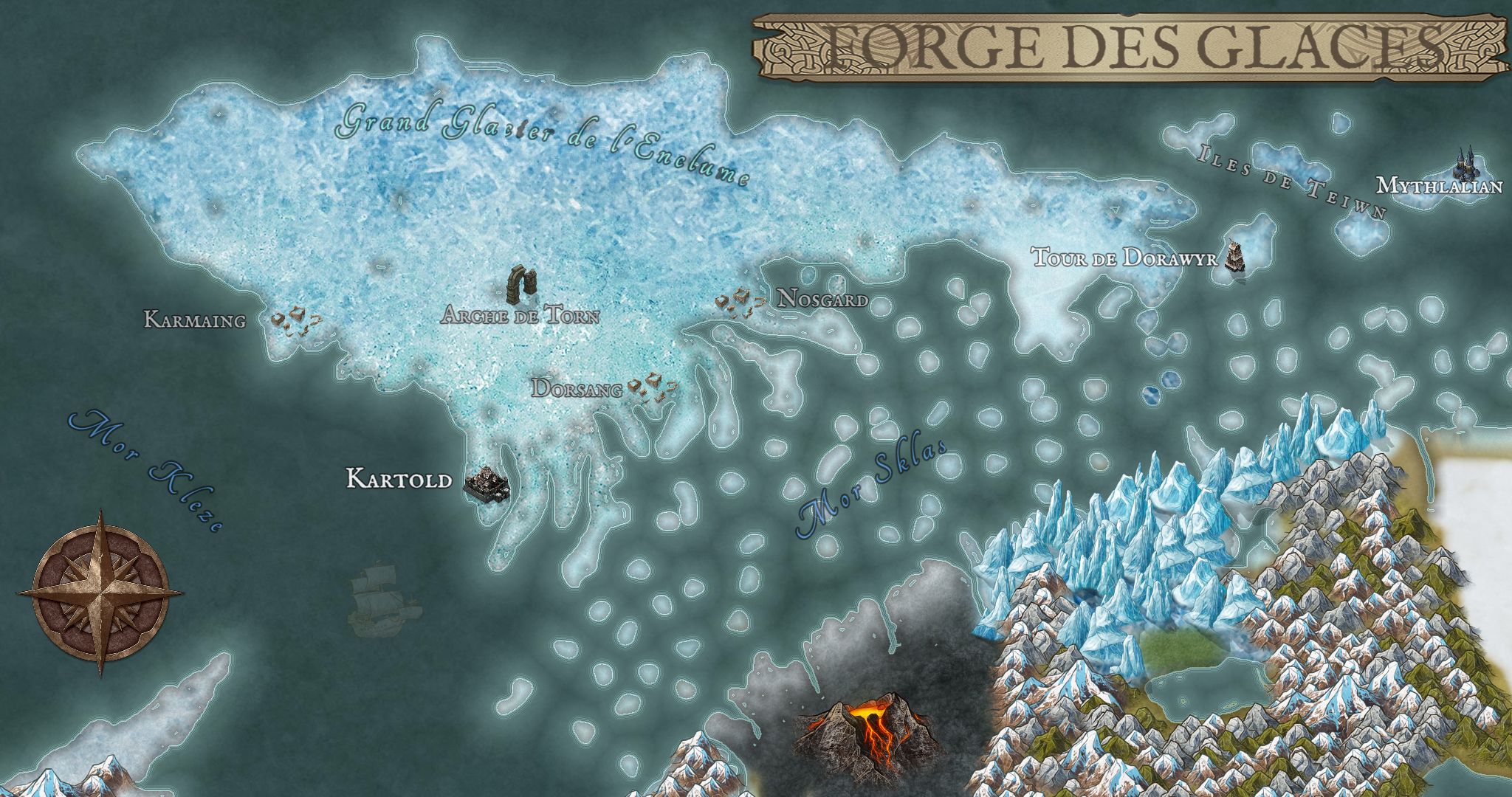 Forge des Glaces | Inkarnate - Create Fantasy Maps Online