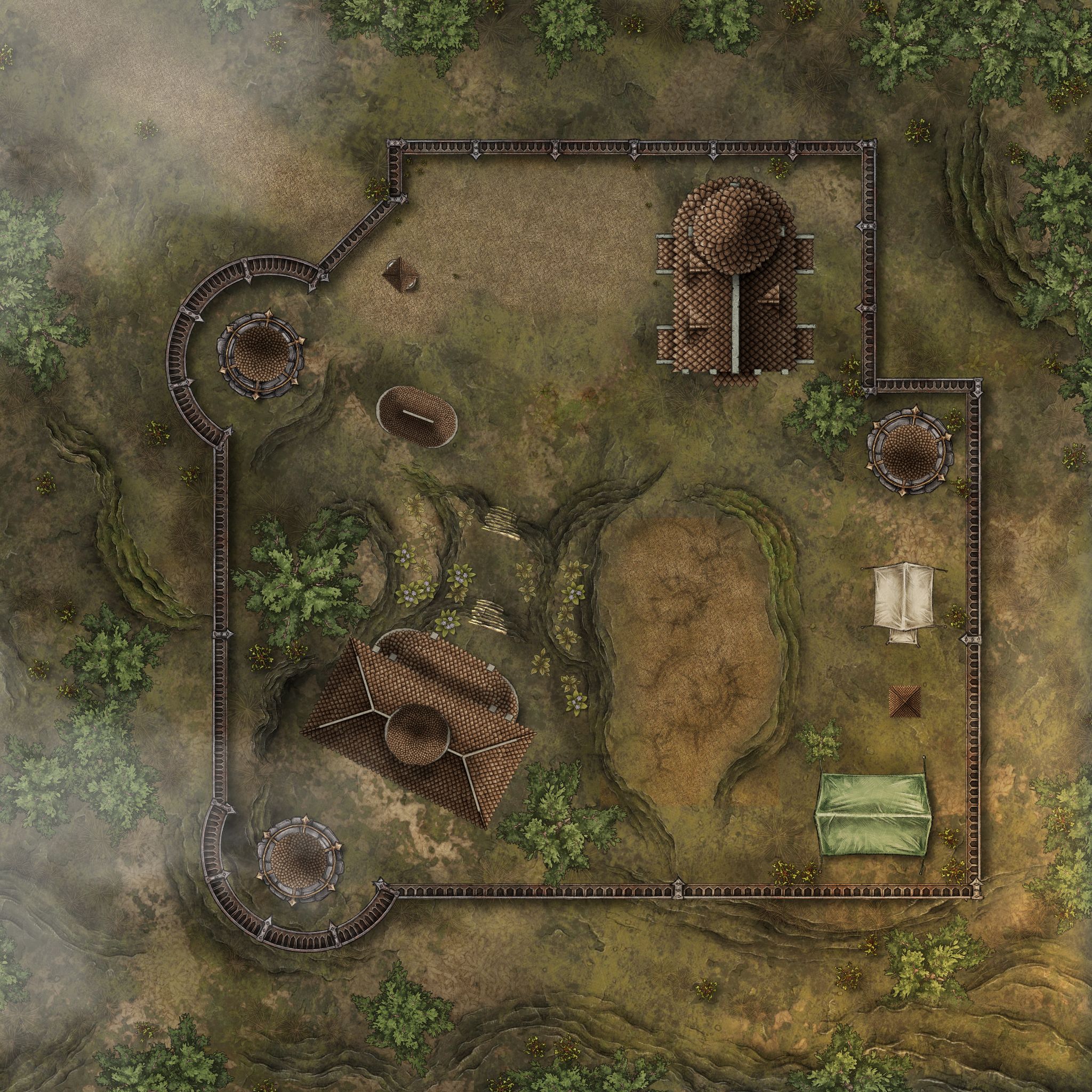 Fort Astoria | Inkarnate - Create Fantasy Maps Online