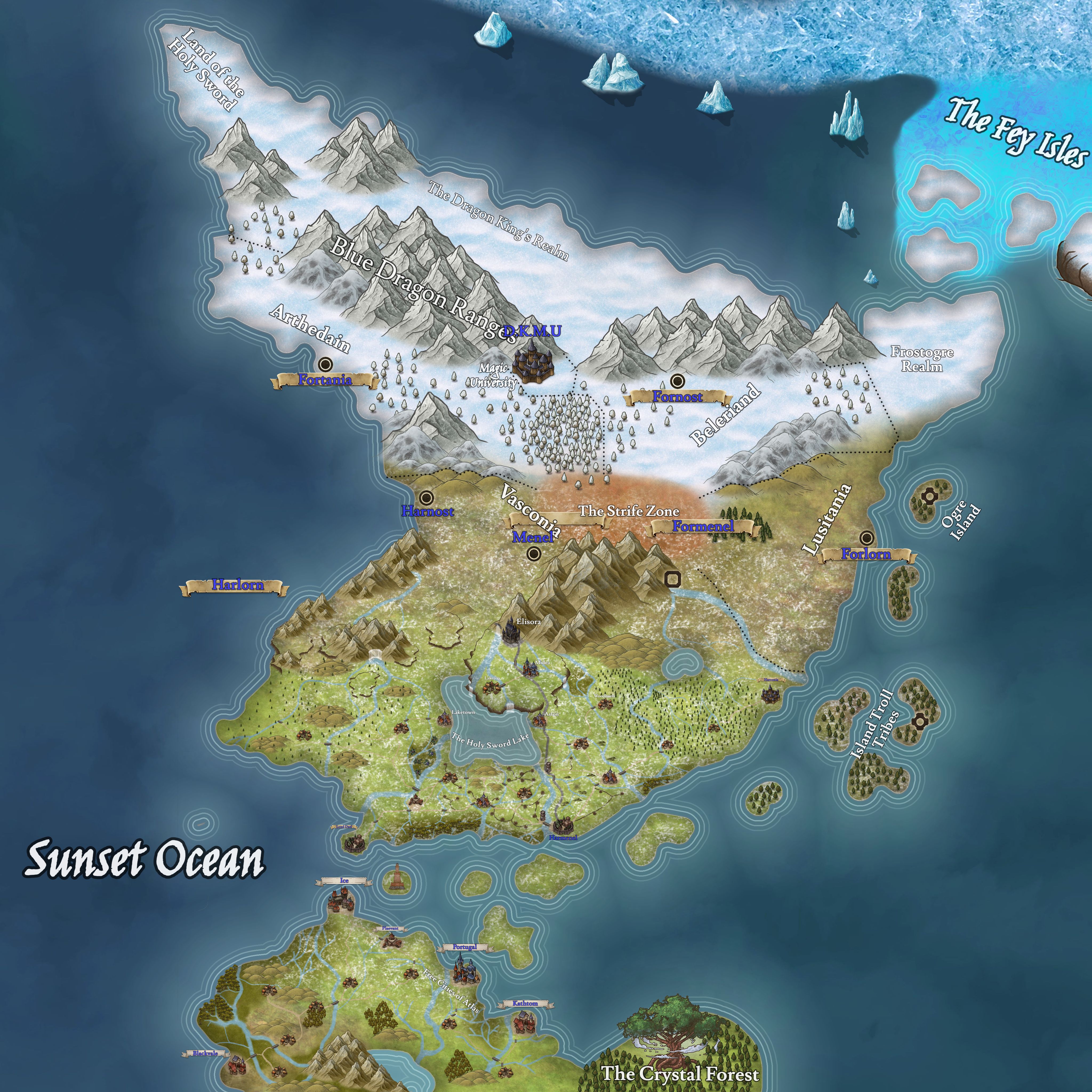 Inkarnate - Create Fantasy Maps Online