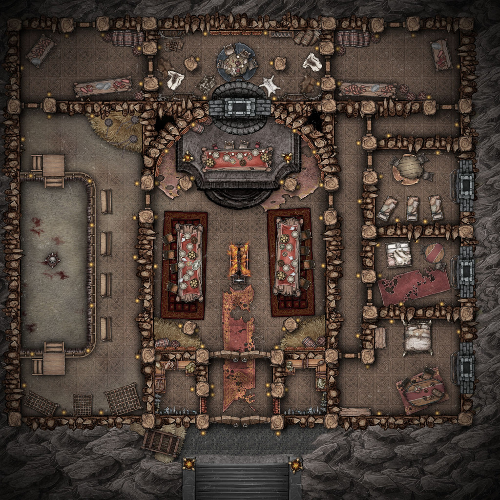 Hall of the Mountain King Final | Inkarnate - Create Fantasy Maps Online