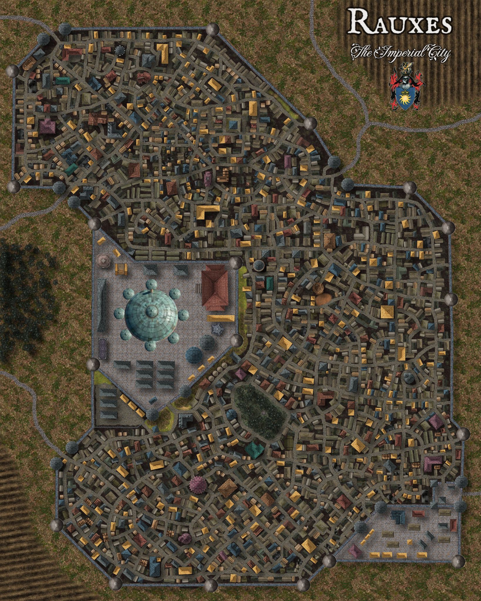 Rauxes Players Map | Inkarnate - Create Fantasy Maps Online