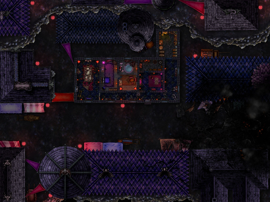 Burning Town | Inkarnate - Create Fantasy Maps Online