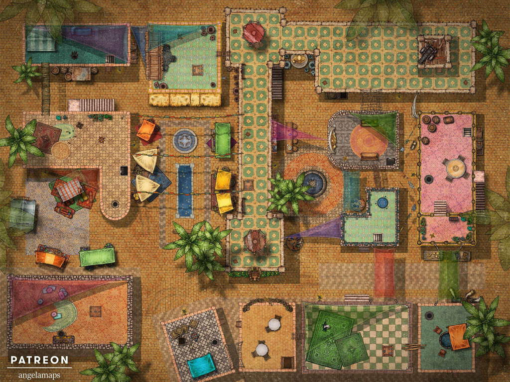 Underdark Waterfall | Inkarnate - Create Fantasy Maps Online