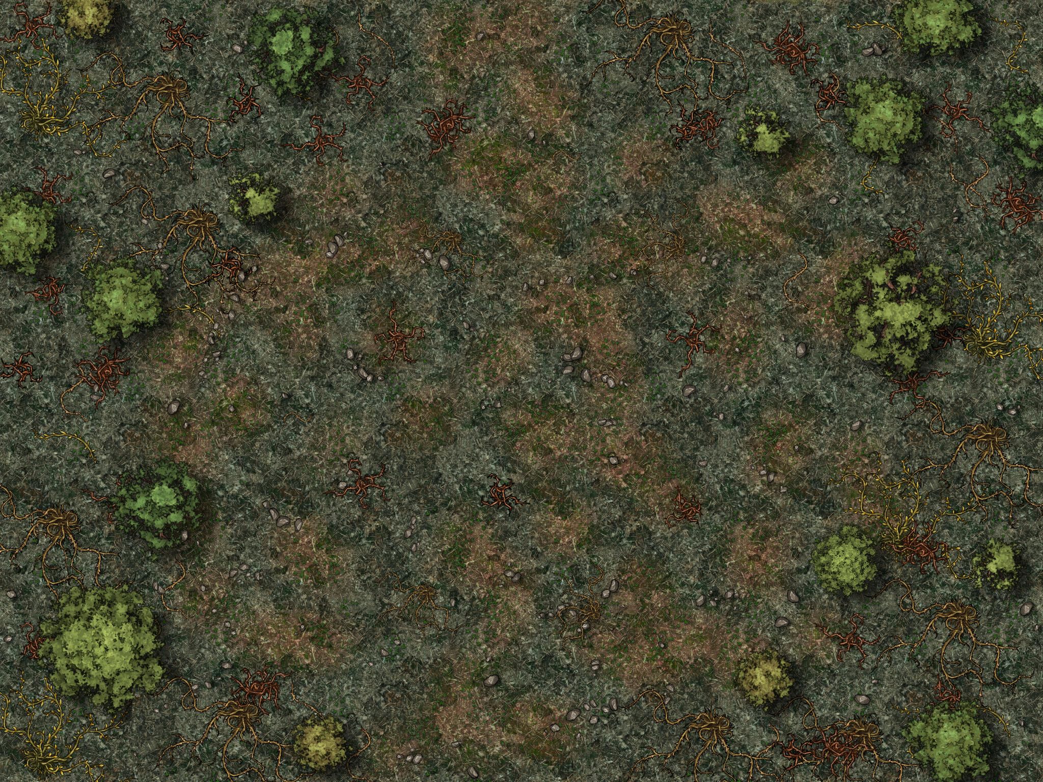 Bramble Wilds Clearing | Inkarnate - Create Fantasy Maps Online