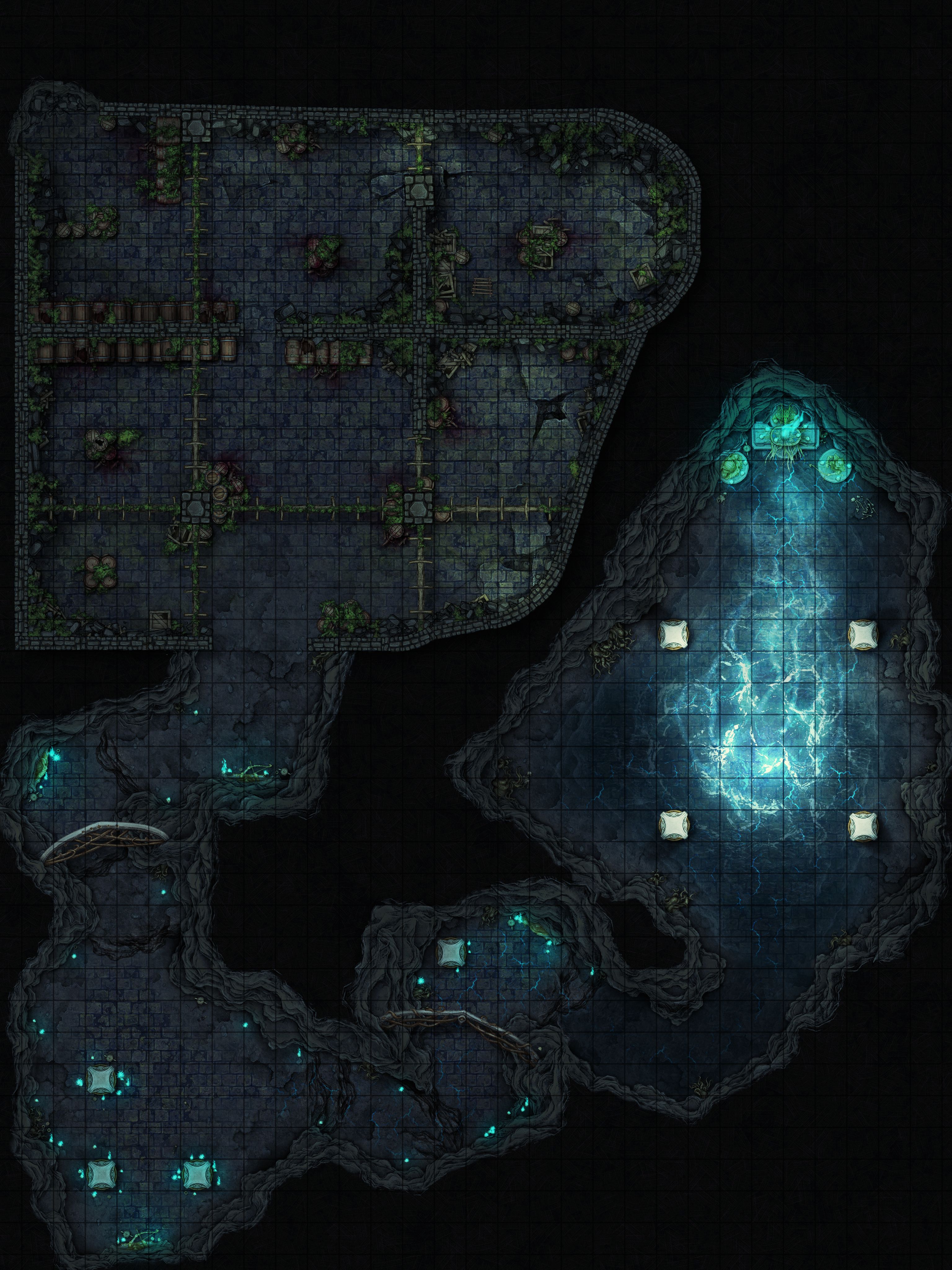 Keep on the Hill Cellar | Inkarnate - Create Fantasy Maps Online