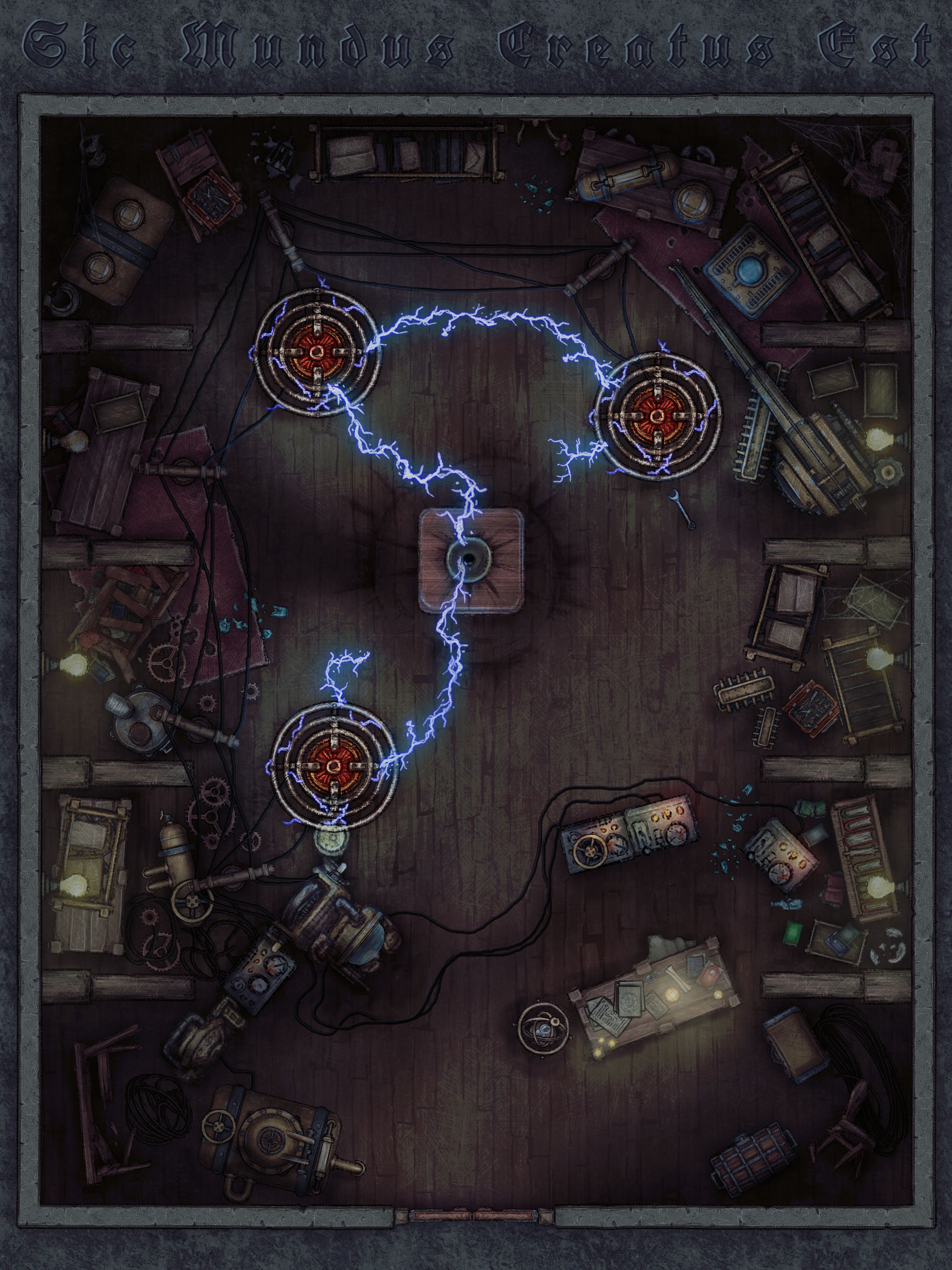 Sic Mundus (Shaded) | Inkarnate - Create Fantasy Maps Online