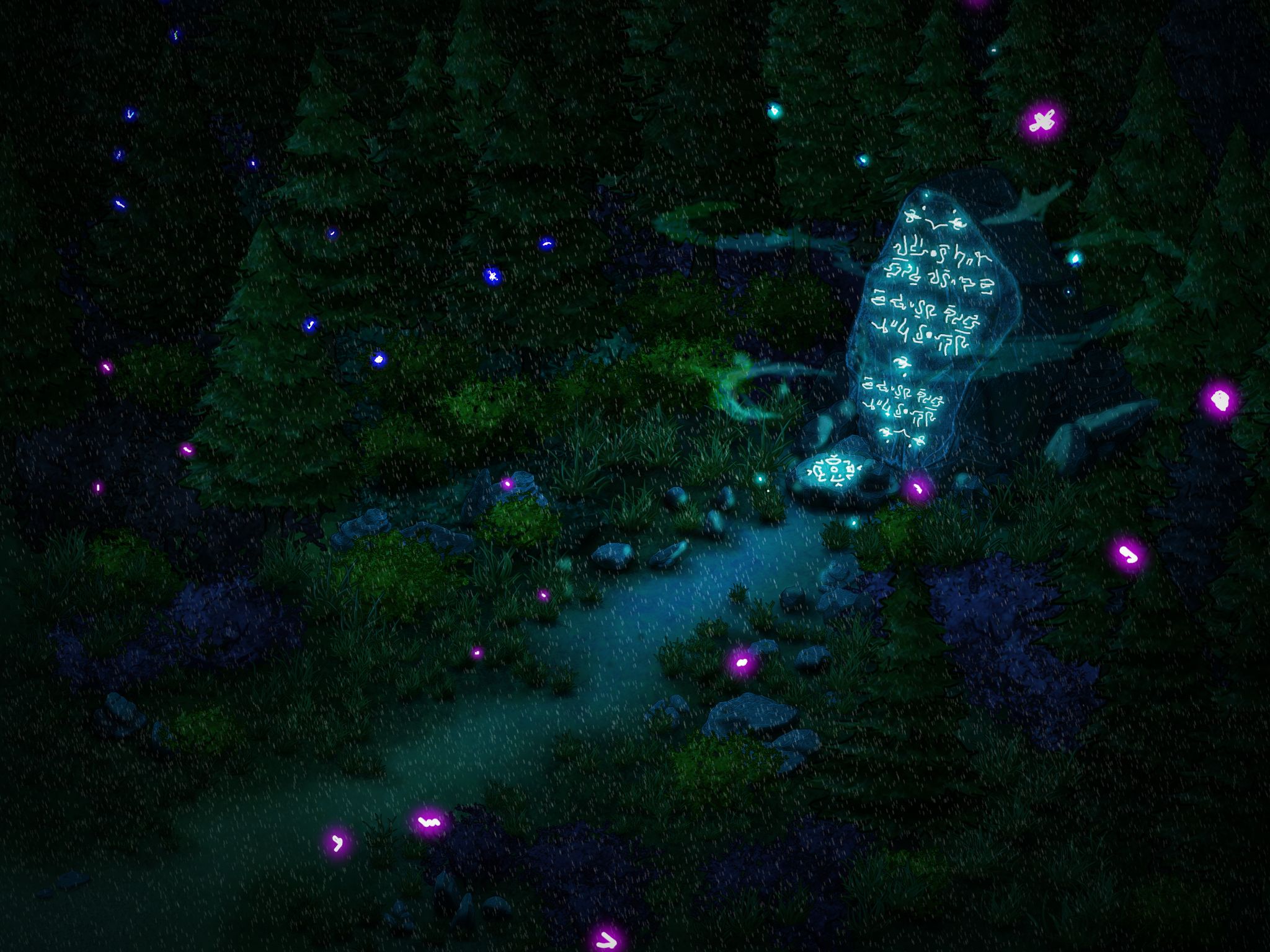 Altar in the Sacred Forest | Inkarnate - Create Fantasy Maps Online