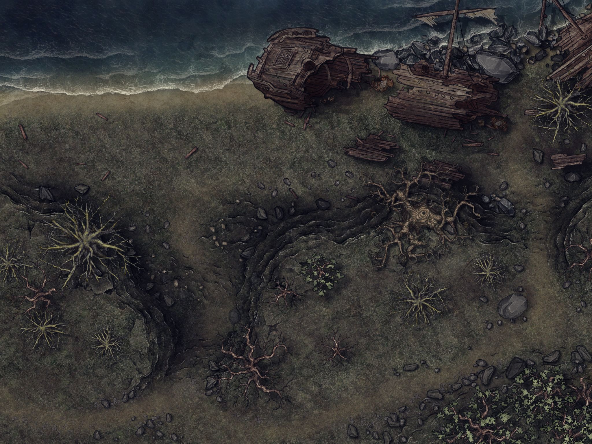 Shipwreck | Inkarnate - Create Fantasy Maps Online