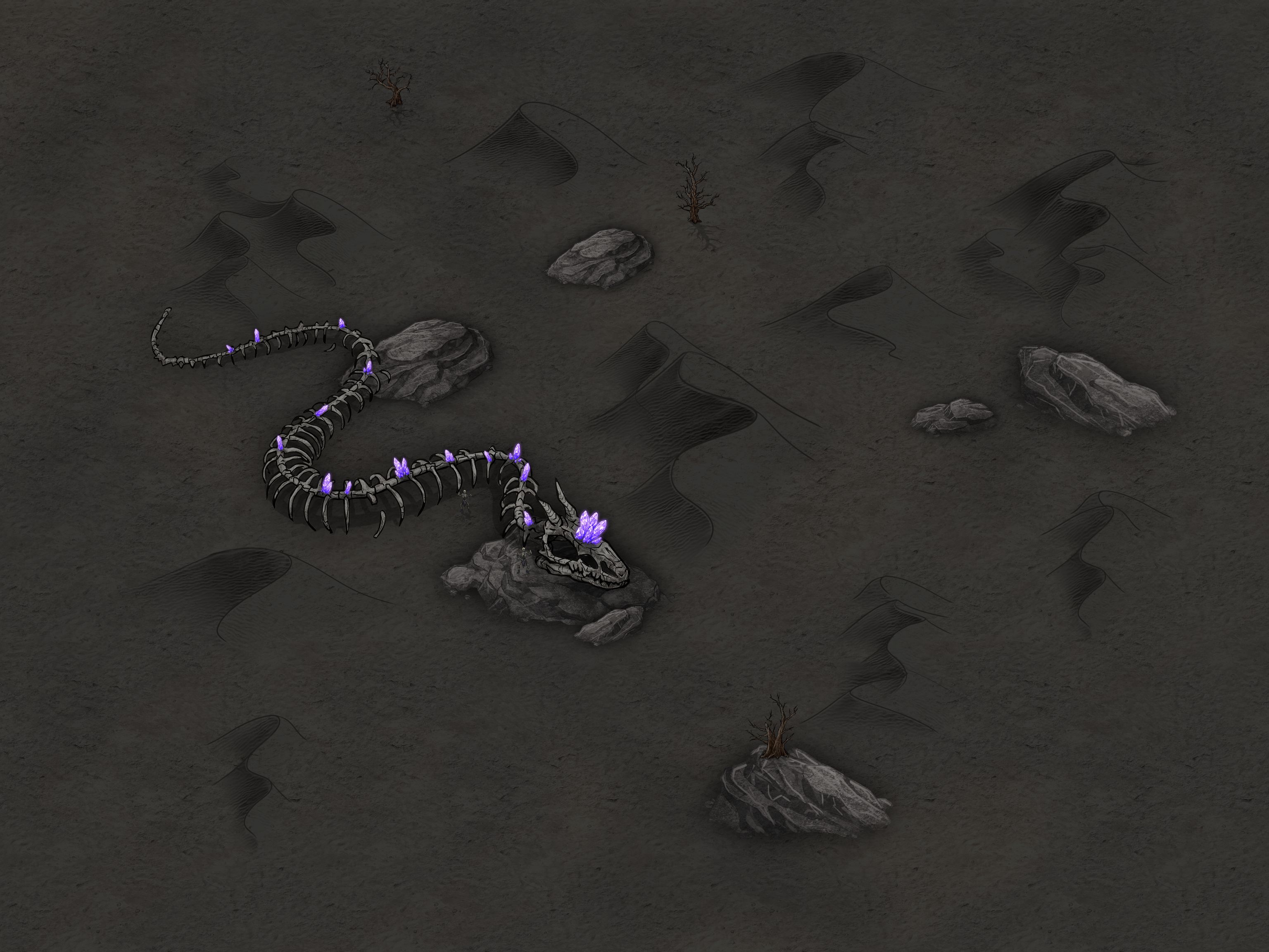 The Ash-Desert | Inkarnate - Create Fantasy Maps Online