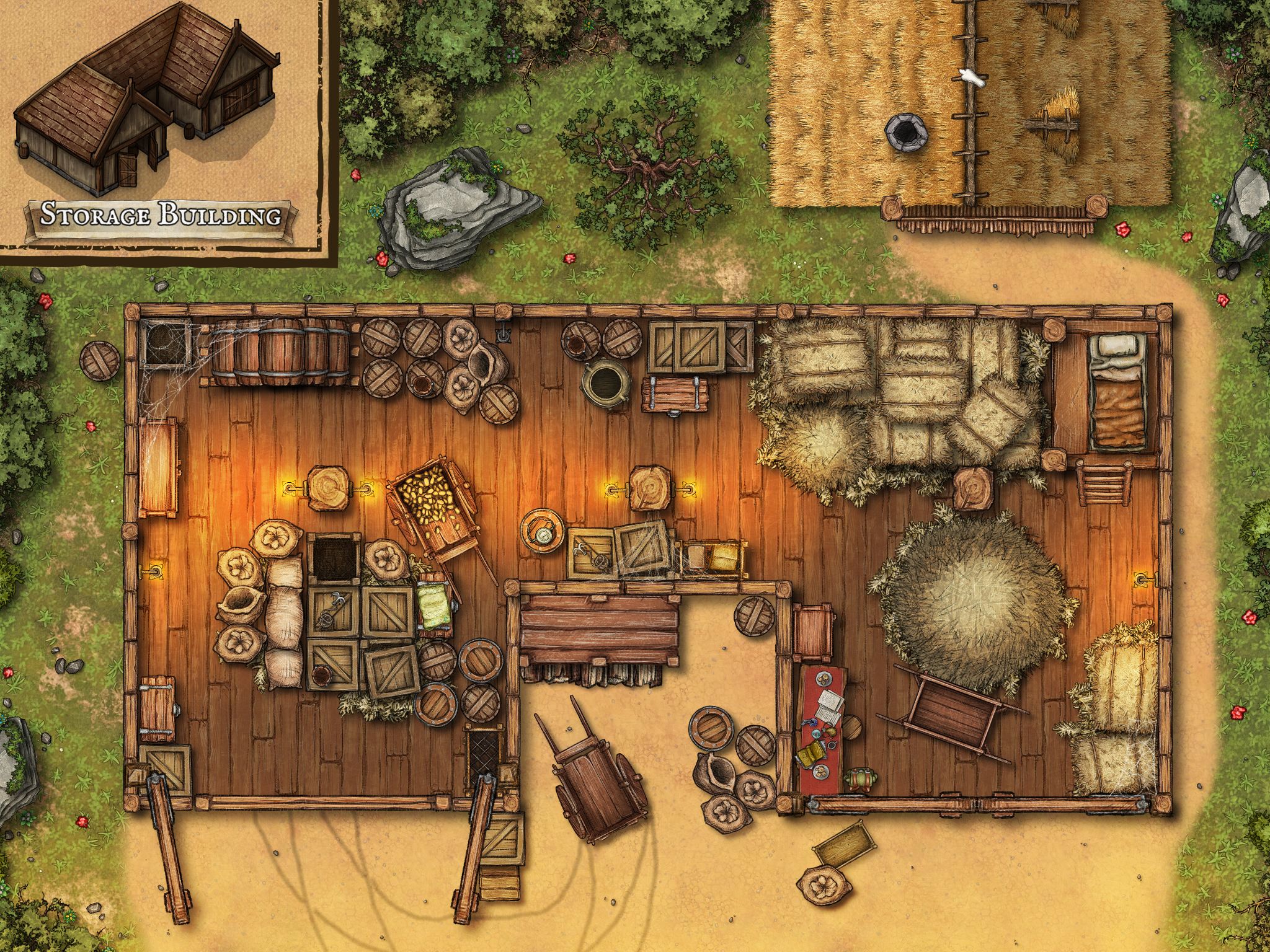 Storage Building 2 | Inkarnate - Create Fantasy Maps Online