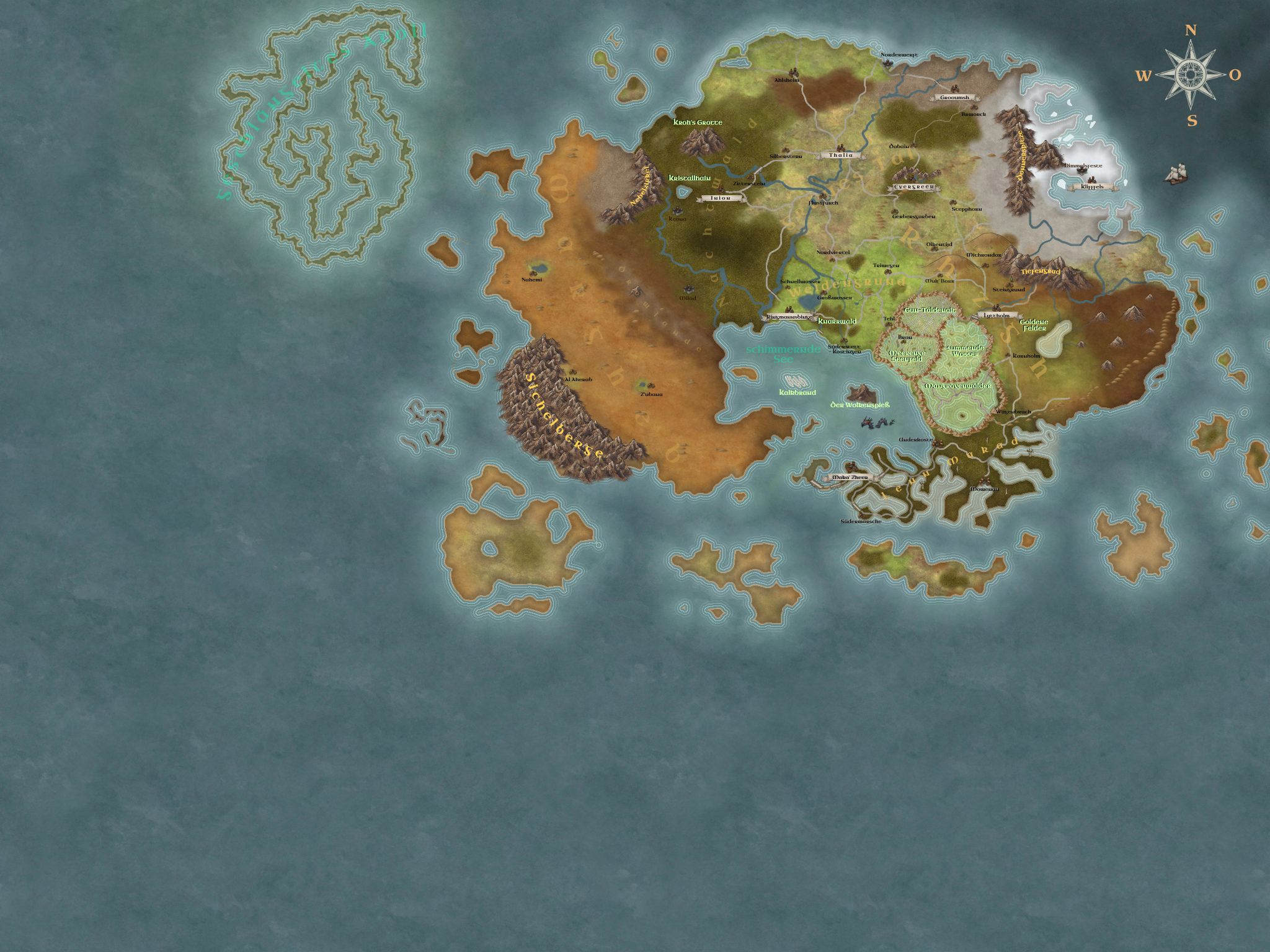 Copy of Copy of Carnia | Inkarnate - Create Fantasy Maps Online