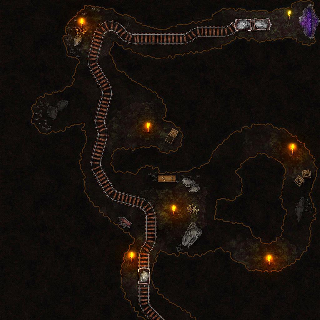 Deadmines - 1 - Entrance | Inkarnate - Create Fantasy Maps Online