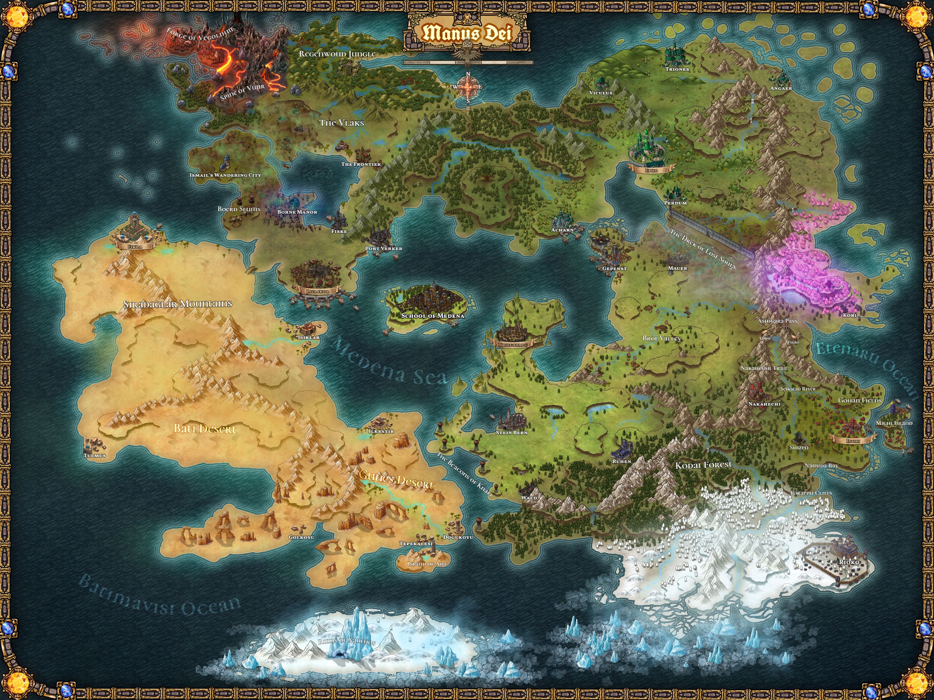 Manus Dei | Inkarnate - Create Fantasy Maps Online