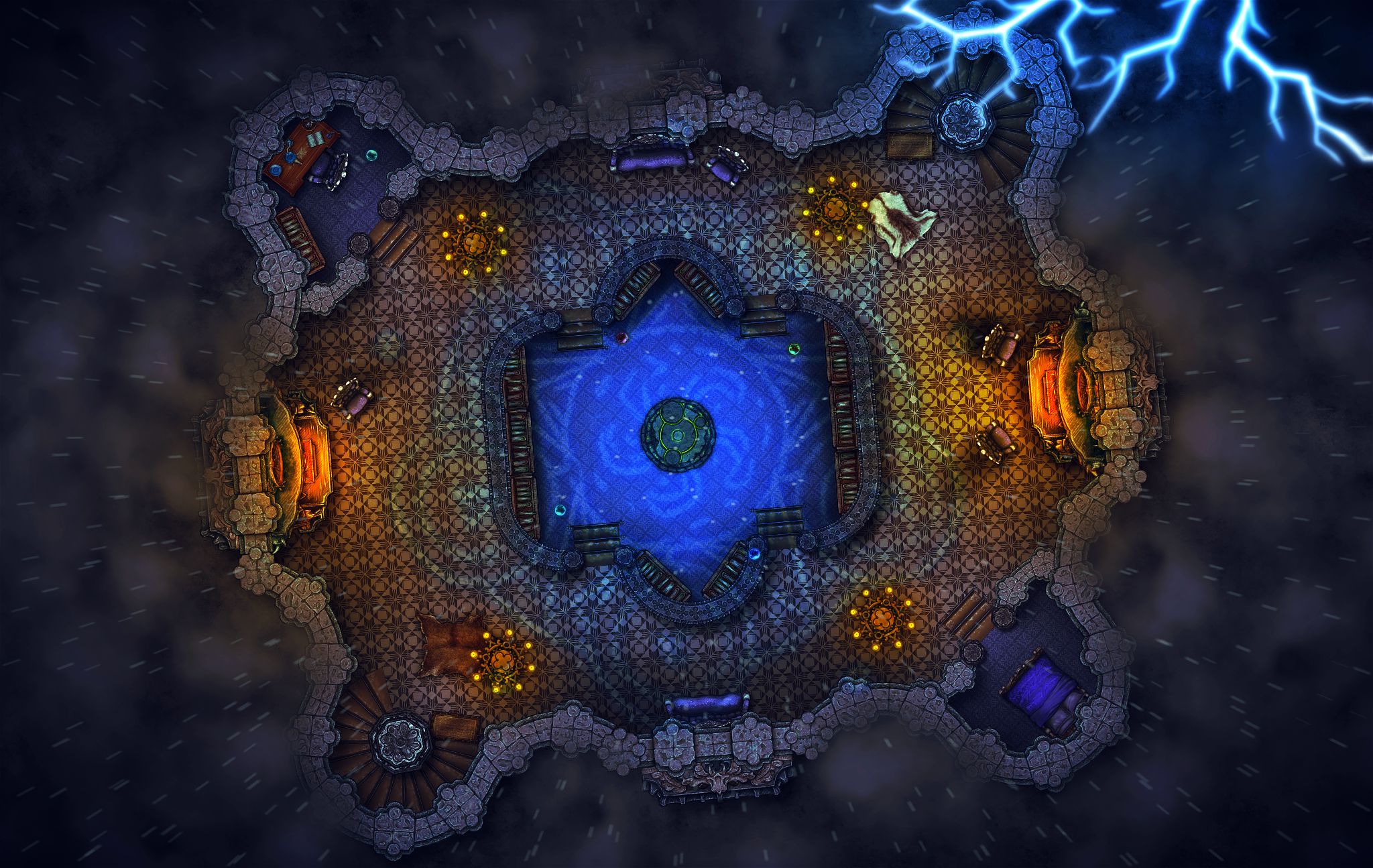 The Wizard's Tower | Inkarnate - Create Fantasy Maps Online