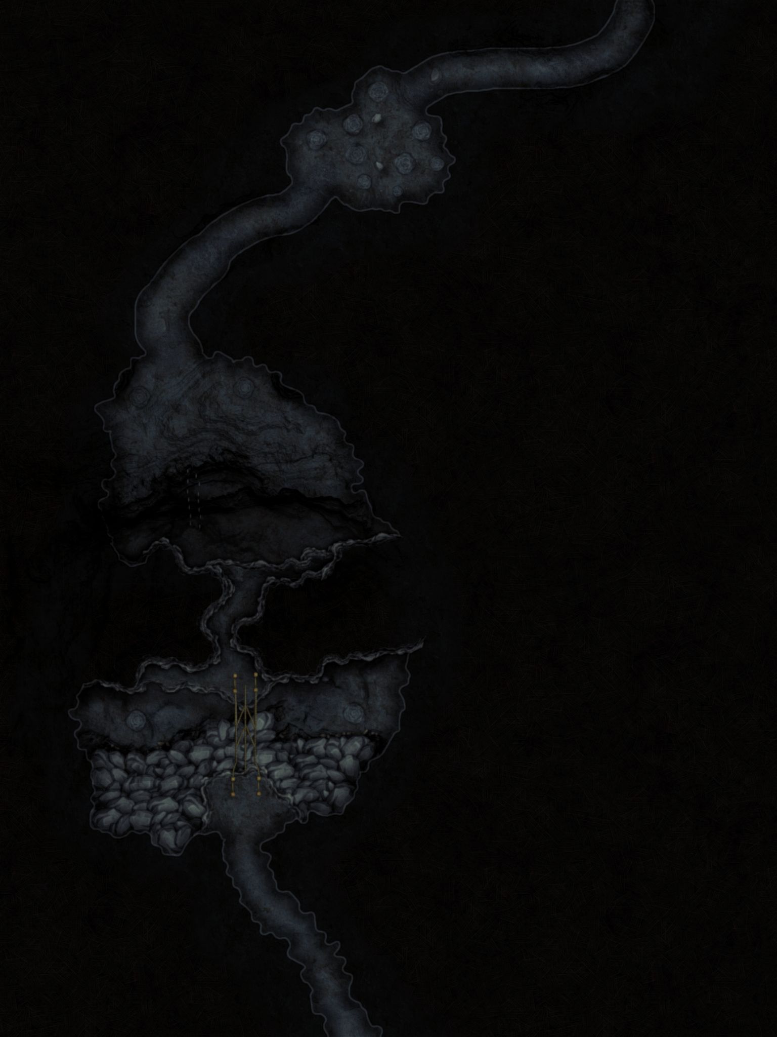 Caves of Erythnul Upper | Inkarnate - Create Fantasy Maps Online