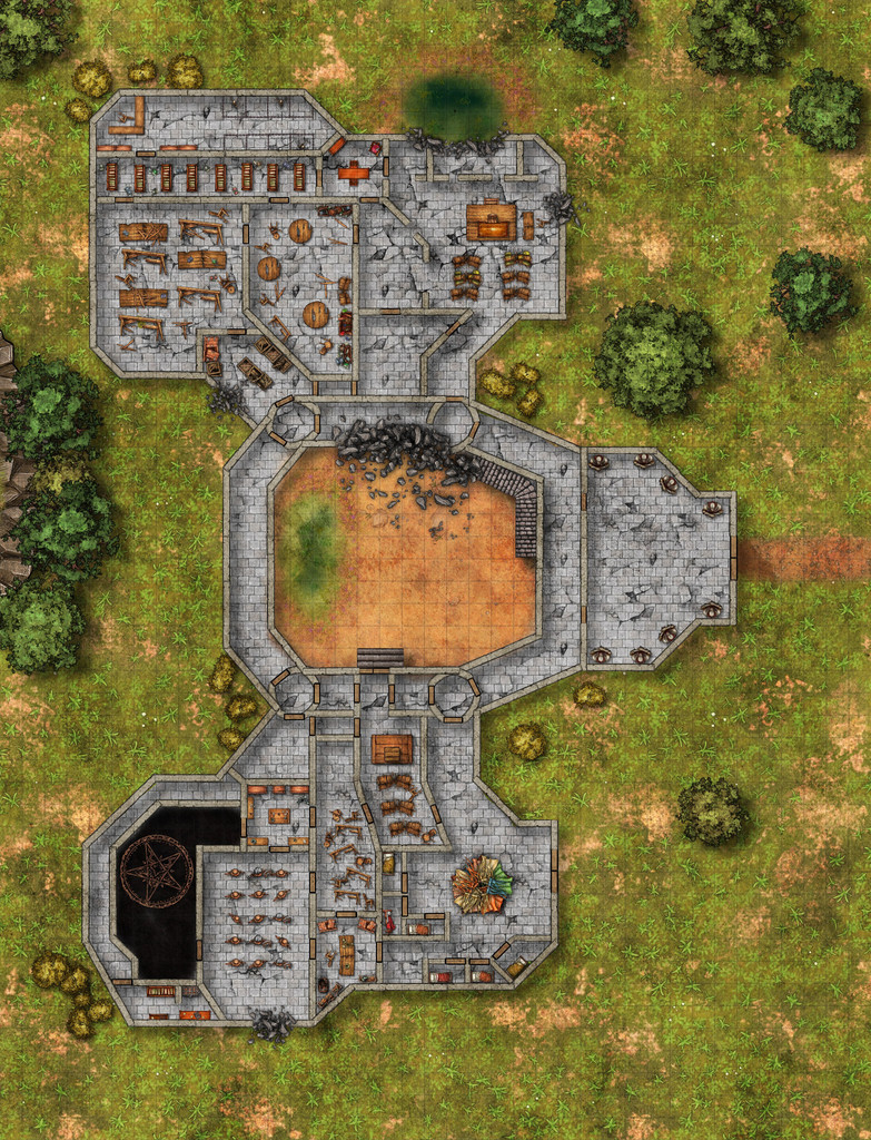 Pathfinder 2e - Age of Ashes #01: Goblinblood caves | Inkarnate ...