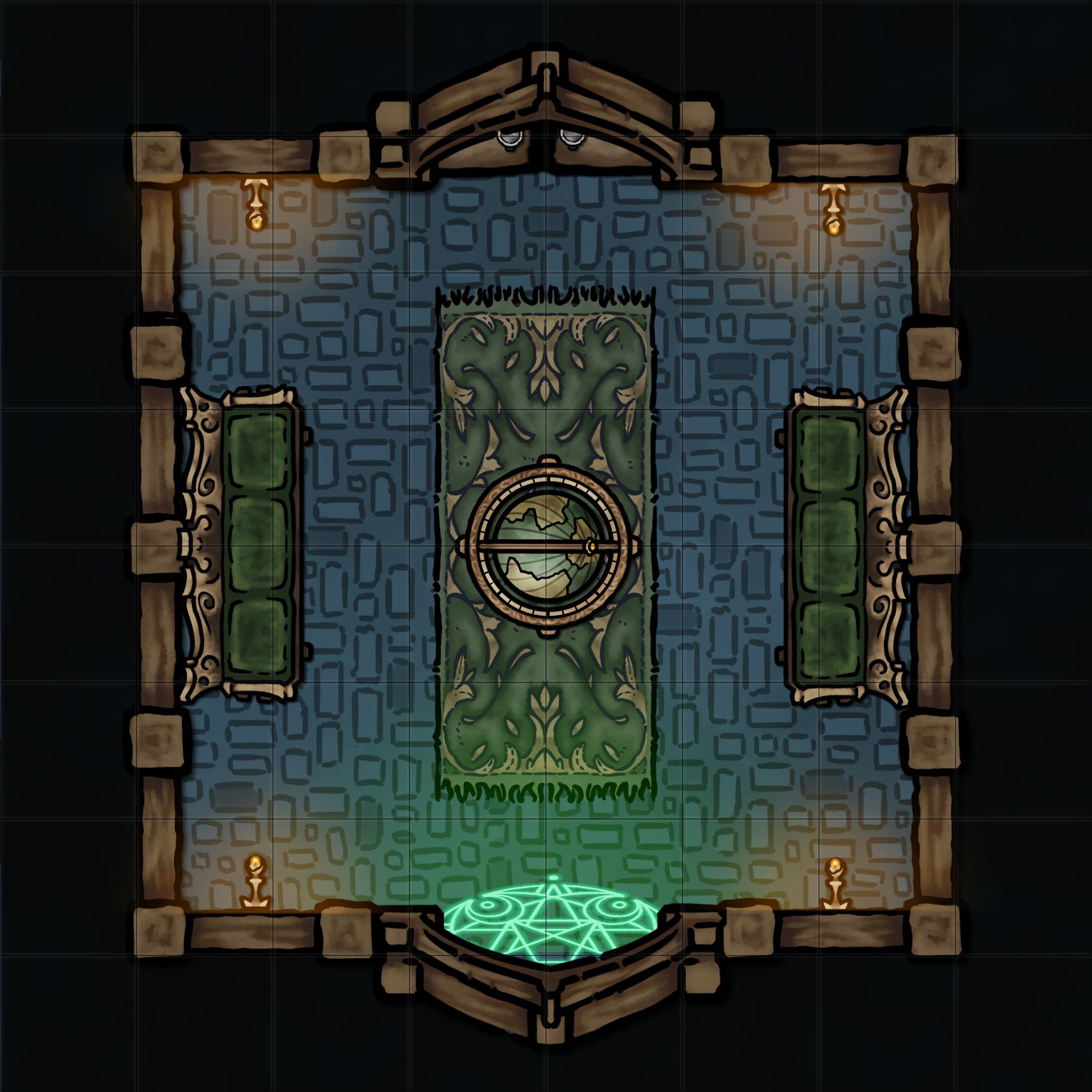 Demiplane Entry Room | Inkarnate - Create Fantasy Maps Online