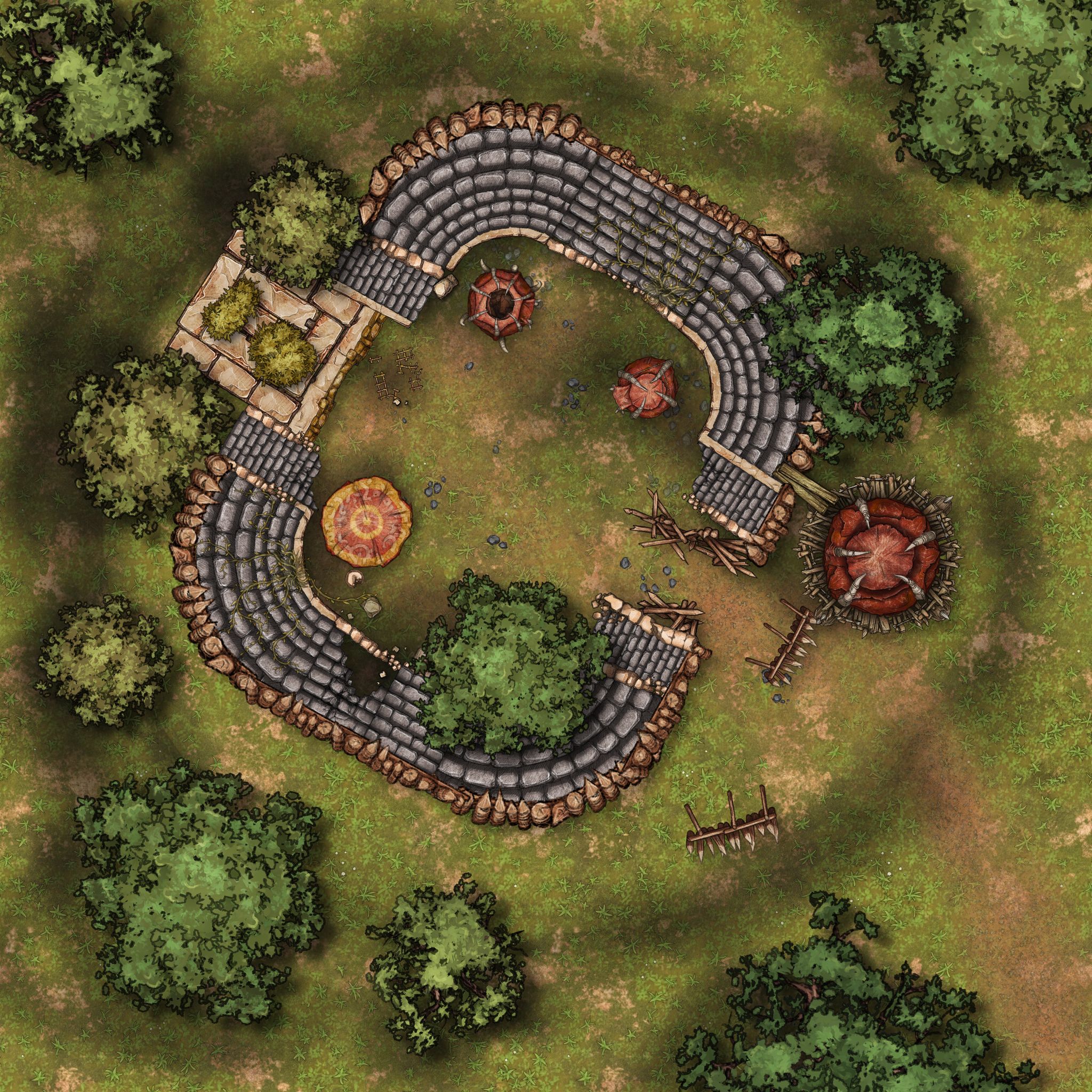 Ampitheatre | Inkarnate - Create Fantasy Maps Online