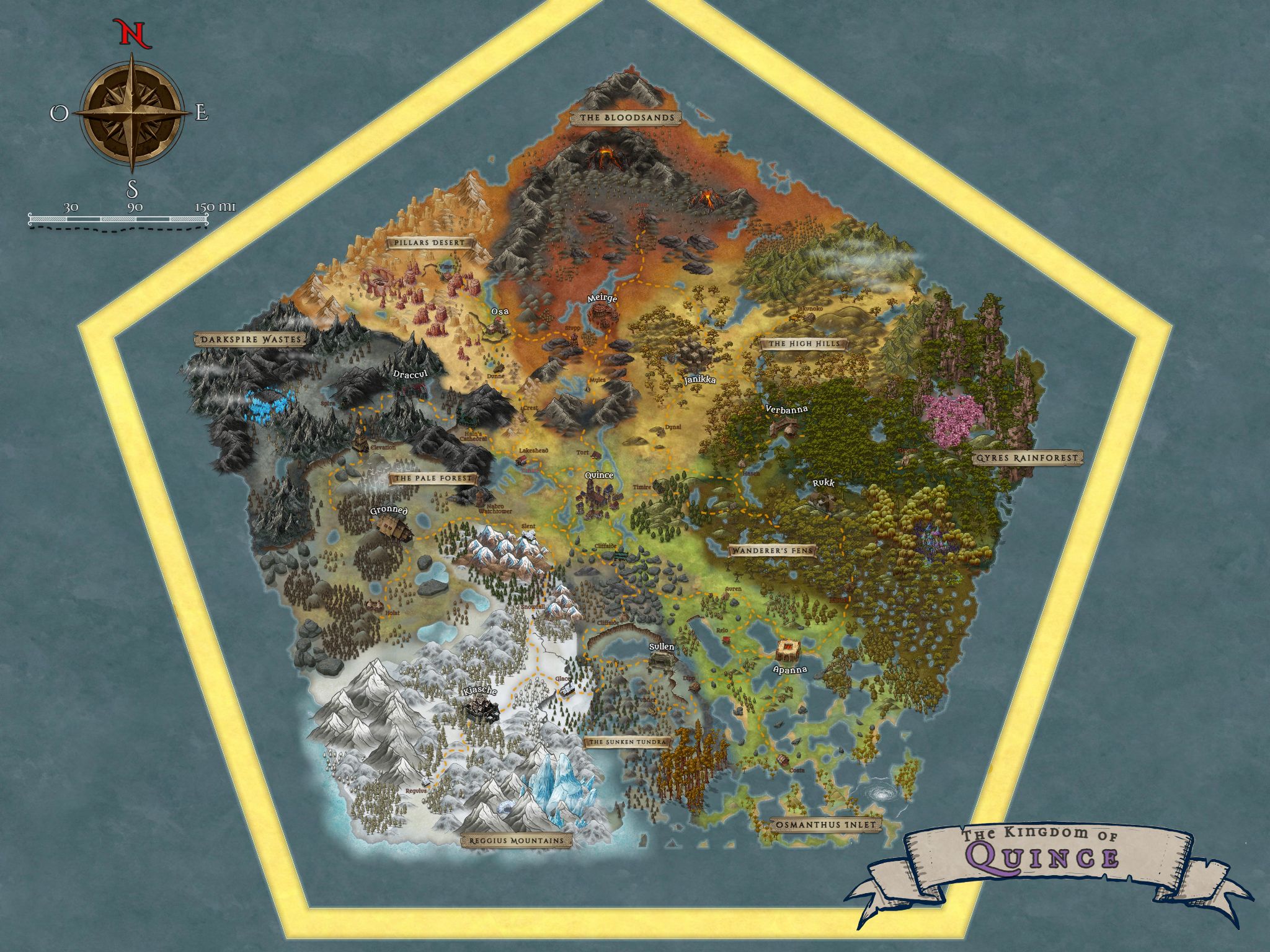 Quince | Inkarnate - Create Fantasy Maps Online