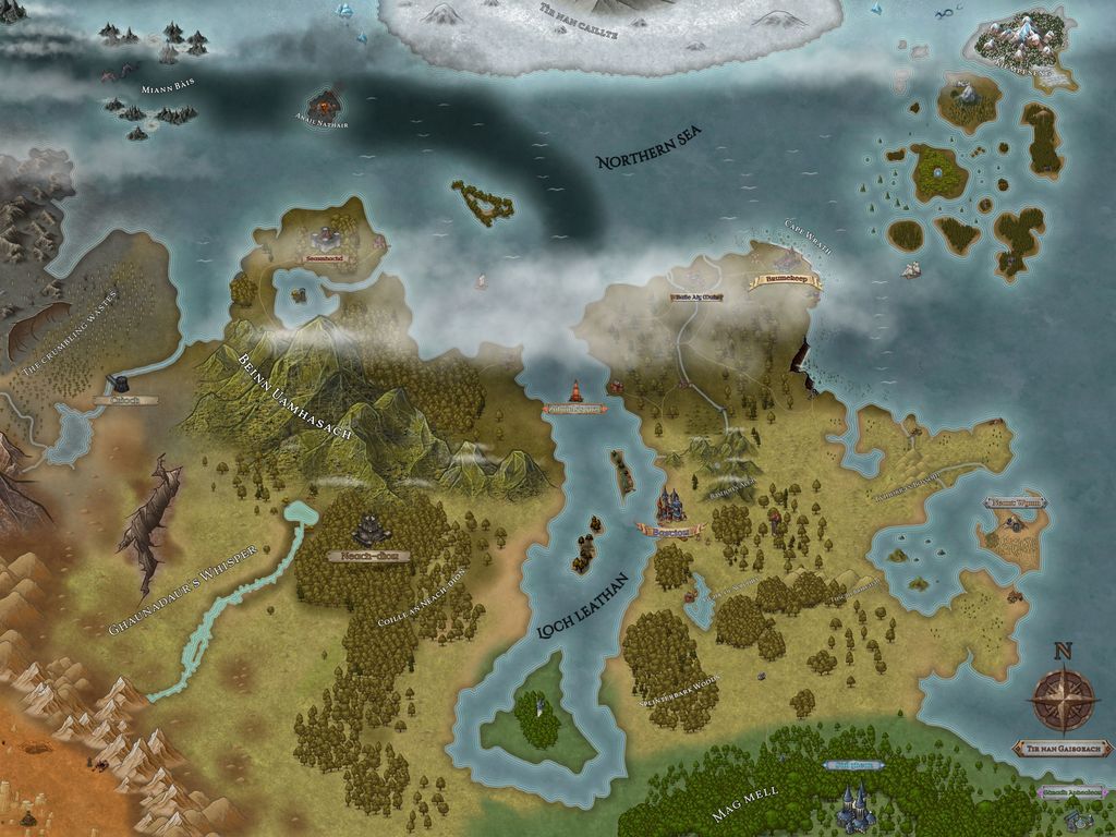 Kahurangi - Inkarnate | Inkarnate - Create Fantasy Maps Online