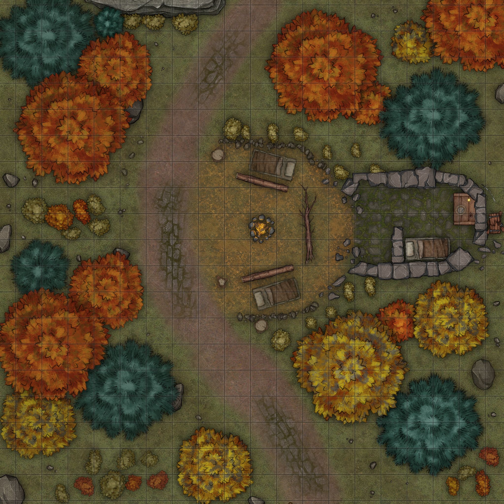 Old Road | Inkarnate - Create Fantasy Maps Online