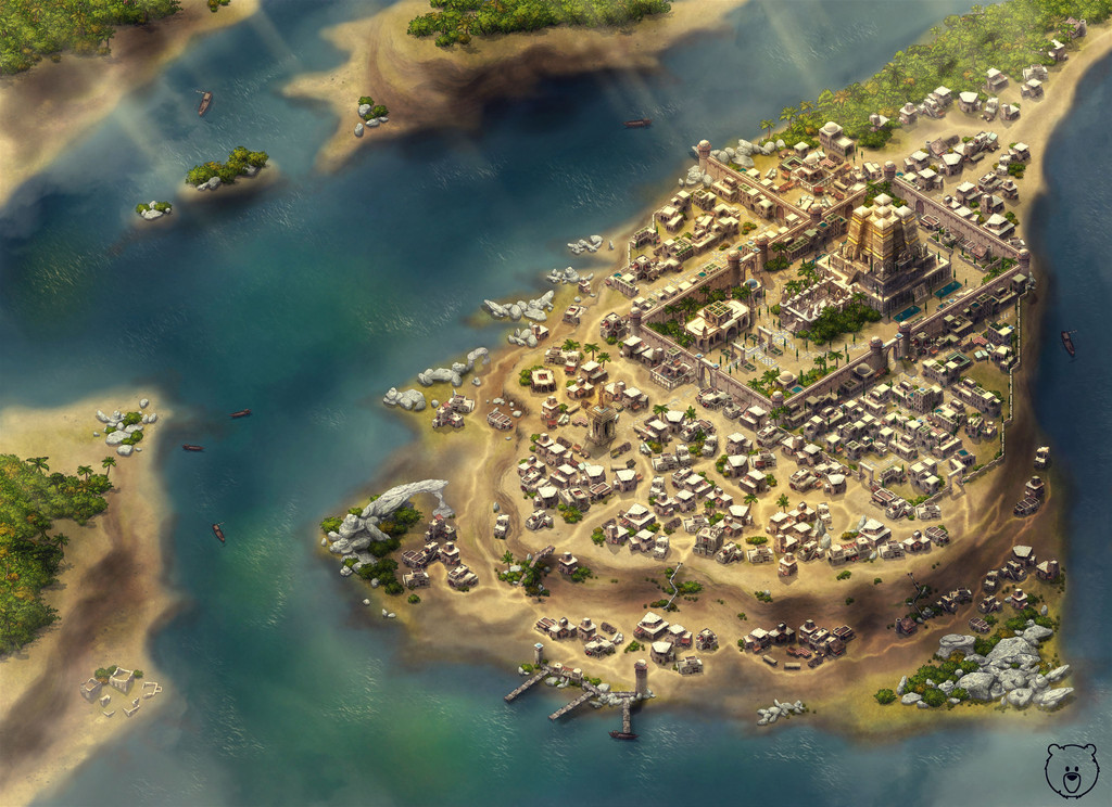 Delta Fortress | Inkarnate - Create Fantasy Maps Online