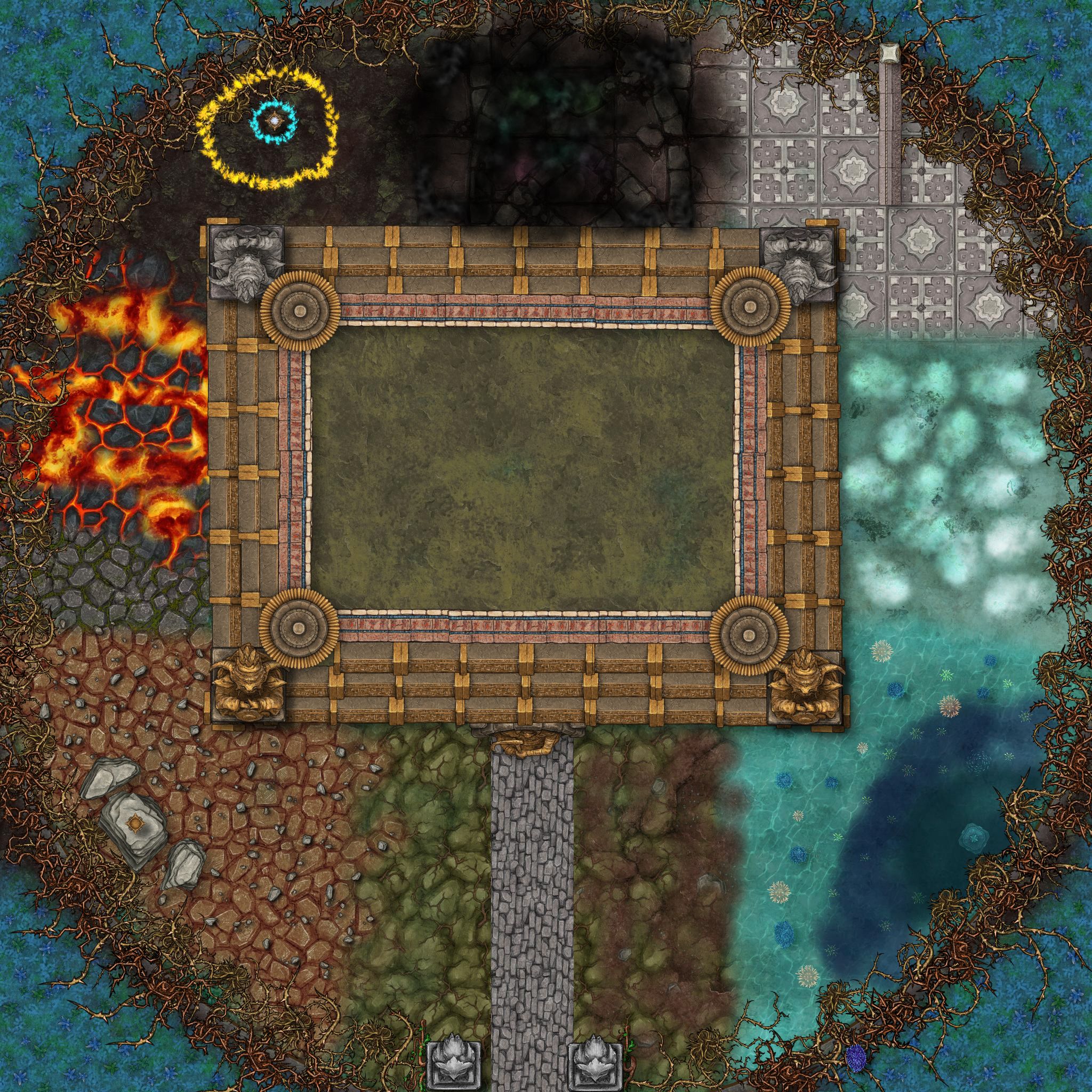 Temple Of Nature | Inkarnate - Create Fantasy Maps Online