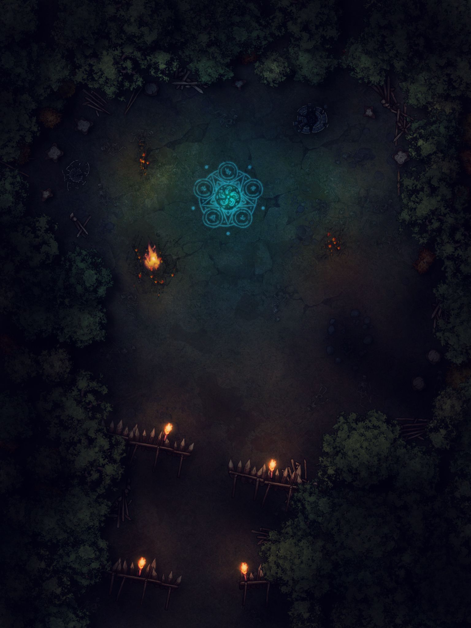 Everlund Summoning Circle | Inkarnate - Create Fantasy Maps Online