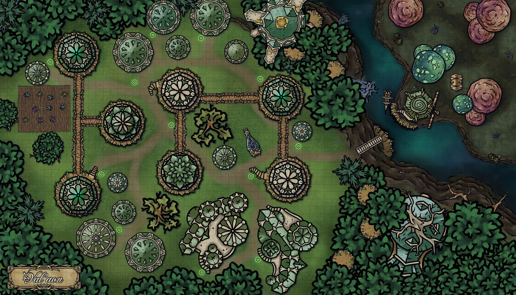 Elven City | Inkarnate - Create Fantasy Maps Online