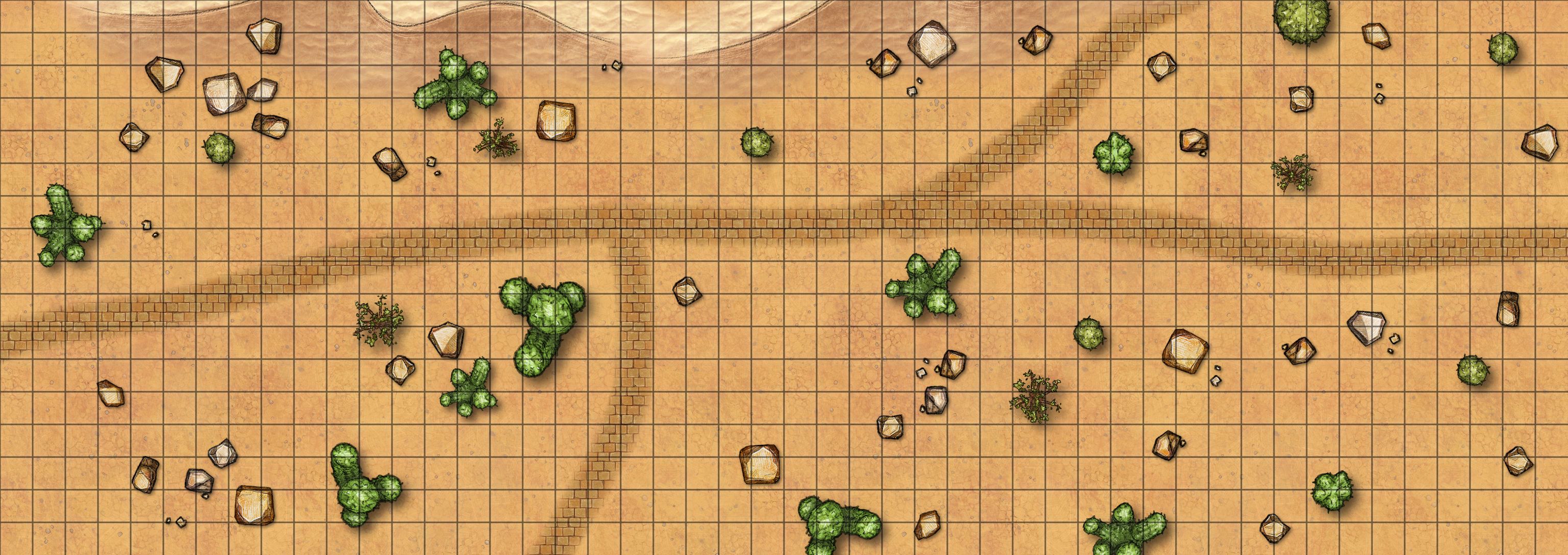 Desert Path 2 | Inkarnate - Create Fantasy Maps Online