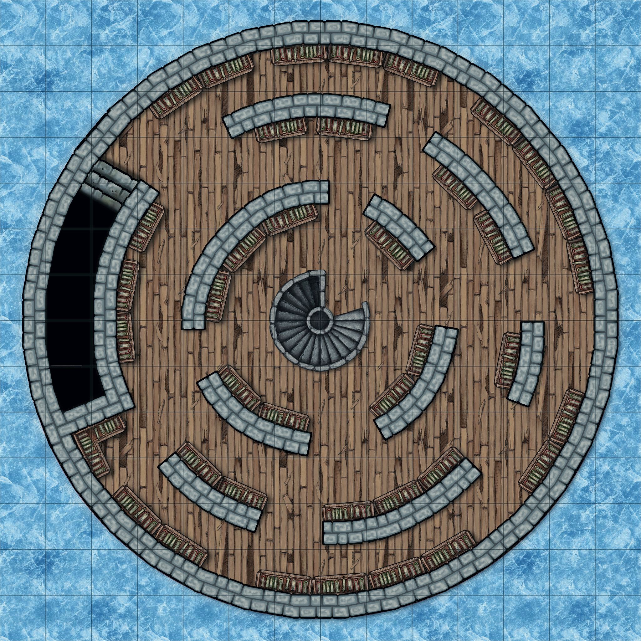 Wizard Mine 4F | Inkarnate - Create Fantasy Maps Online