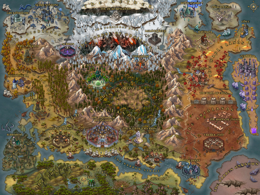 The Wolf - Inkarnate | Inkarnate - Create Fantasy Maps Online