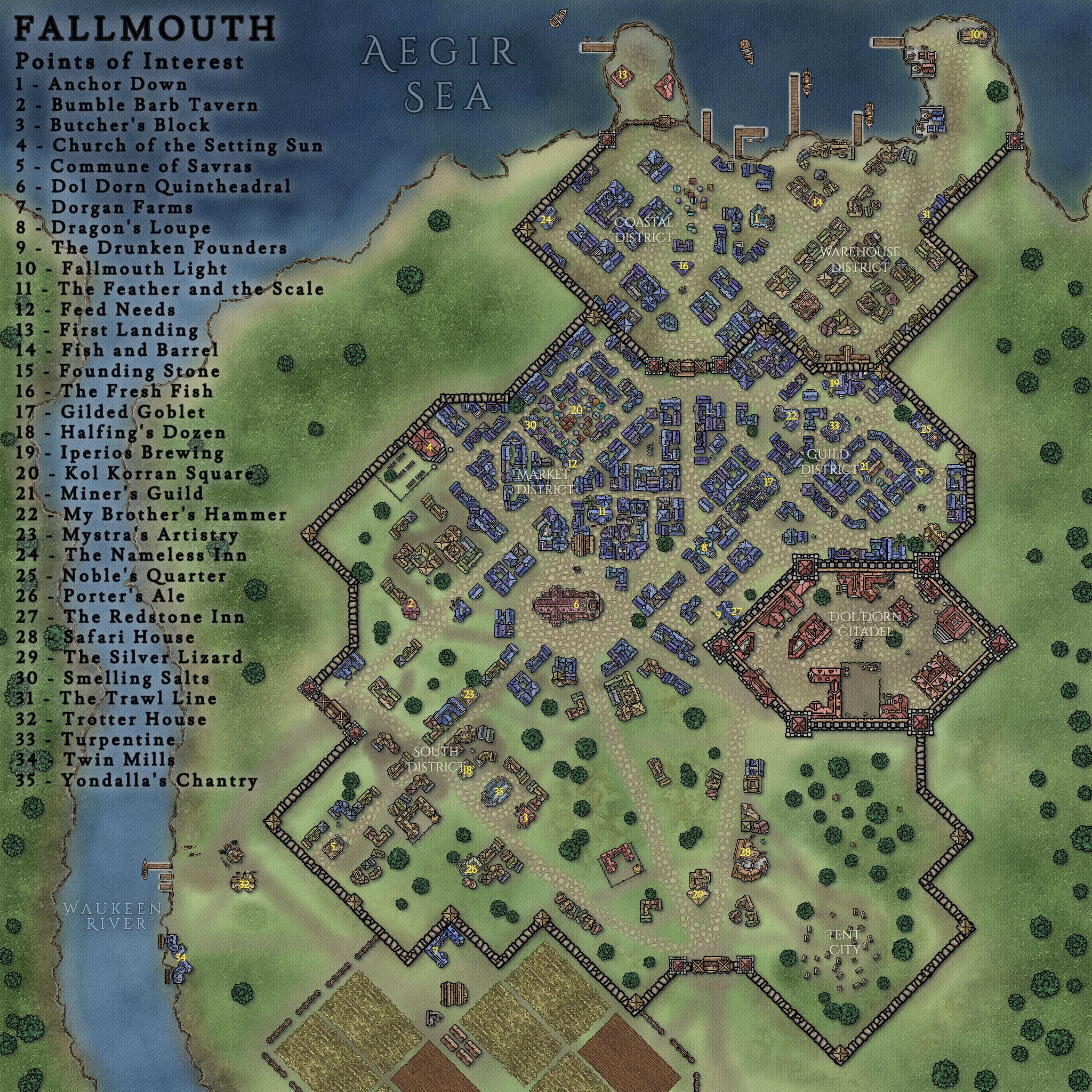 Fallmouth- | Inkarnate - Create Fantasy Maps Online