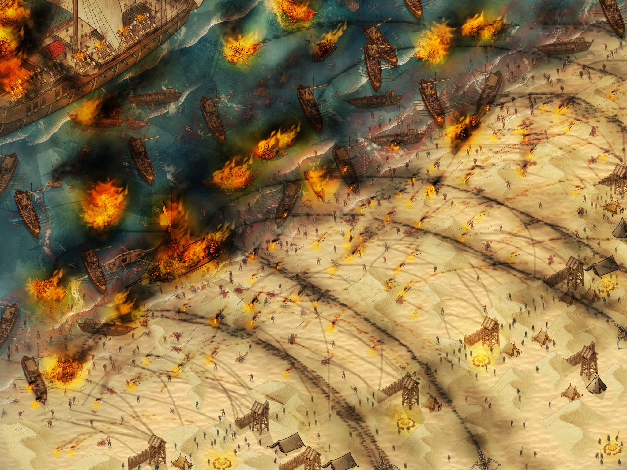 The Beach | Inkarnate - Create Fantasy Maps Online