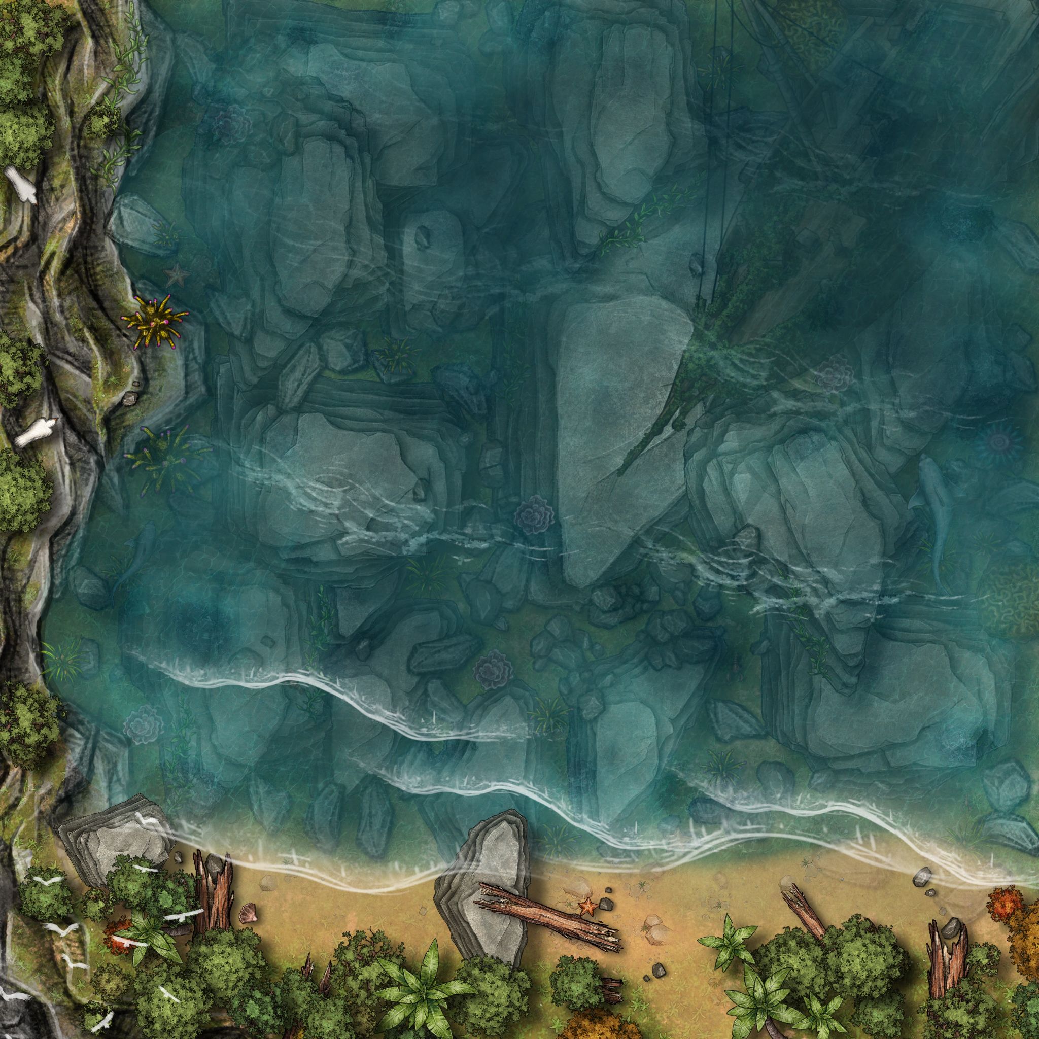 Wreck of the Rag Doll | Inkarnate - Create Fantasy Maps Online