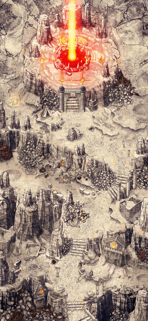 Basalt Cliffs | Inkarnate - Create Fantasy Maps Online