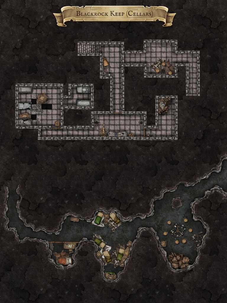 Bögenhafen sewers network | Inkarnate - Create Fantasy Maps Online