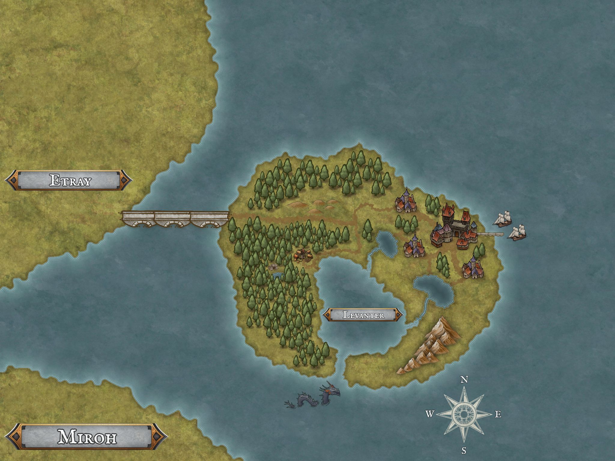 Sweet, Sweet Fantasy, Baby | Inkarnate - Create Fantasy Maps Online