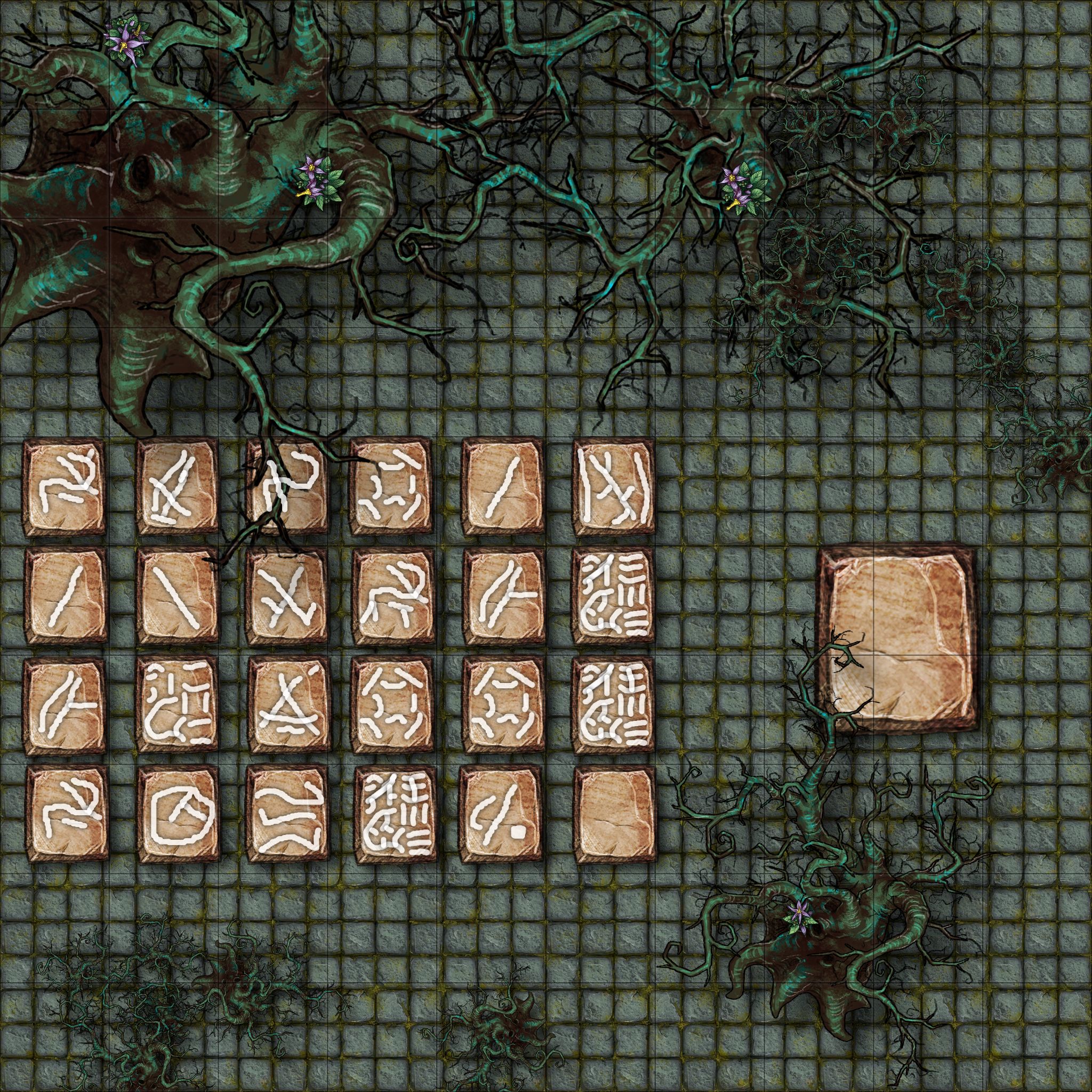Puzzle Tile Room | Inkarnate - Create Fantasy Maps Online