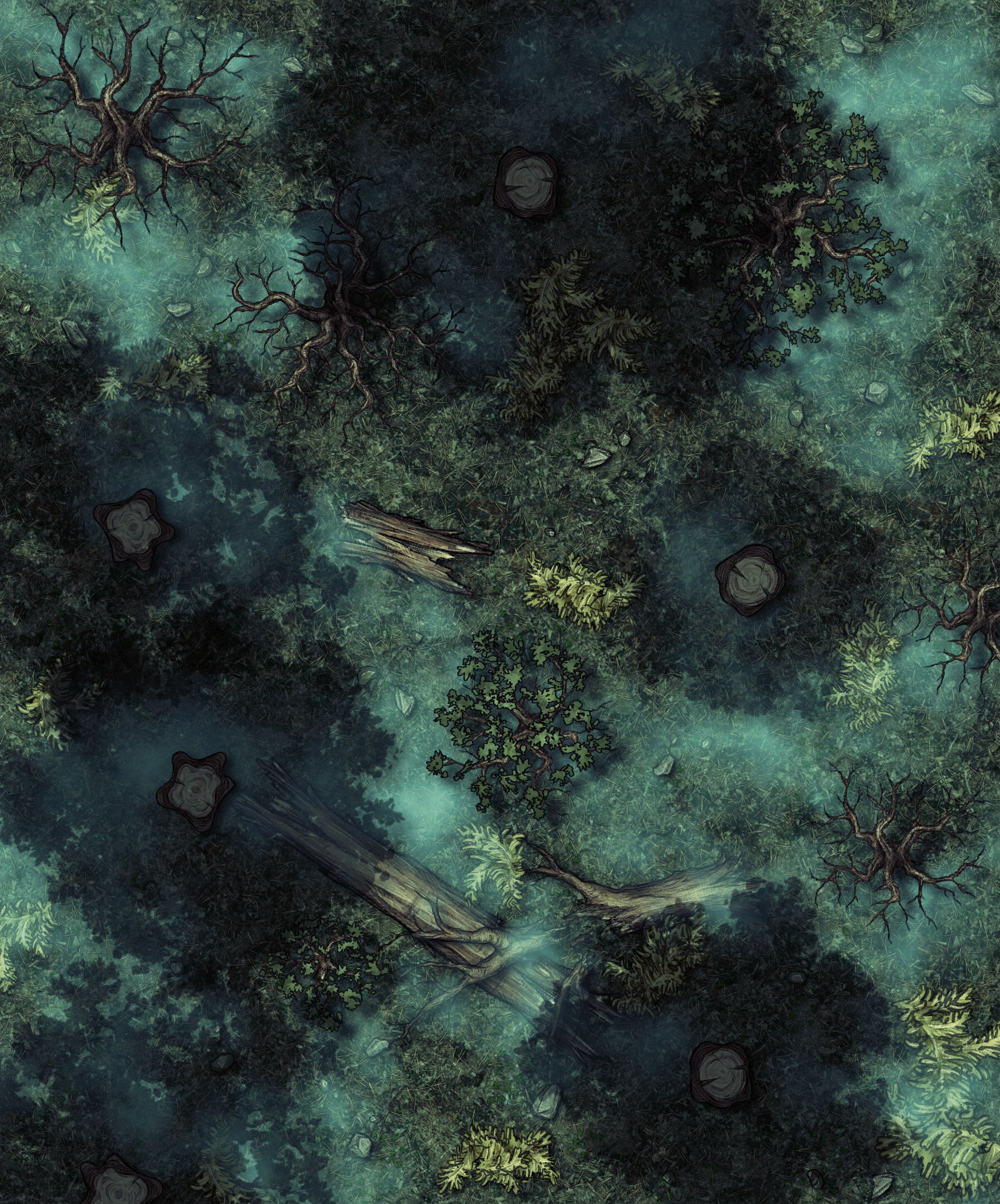 Mist Encounter | Inkarnate - Create Fantasy Maps Online