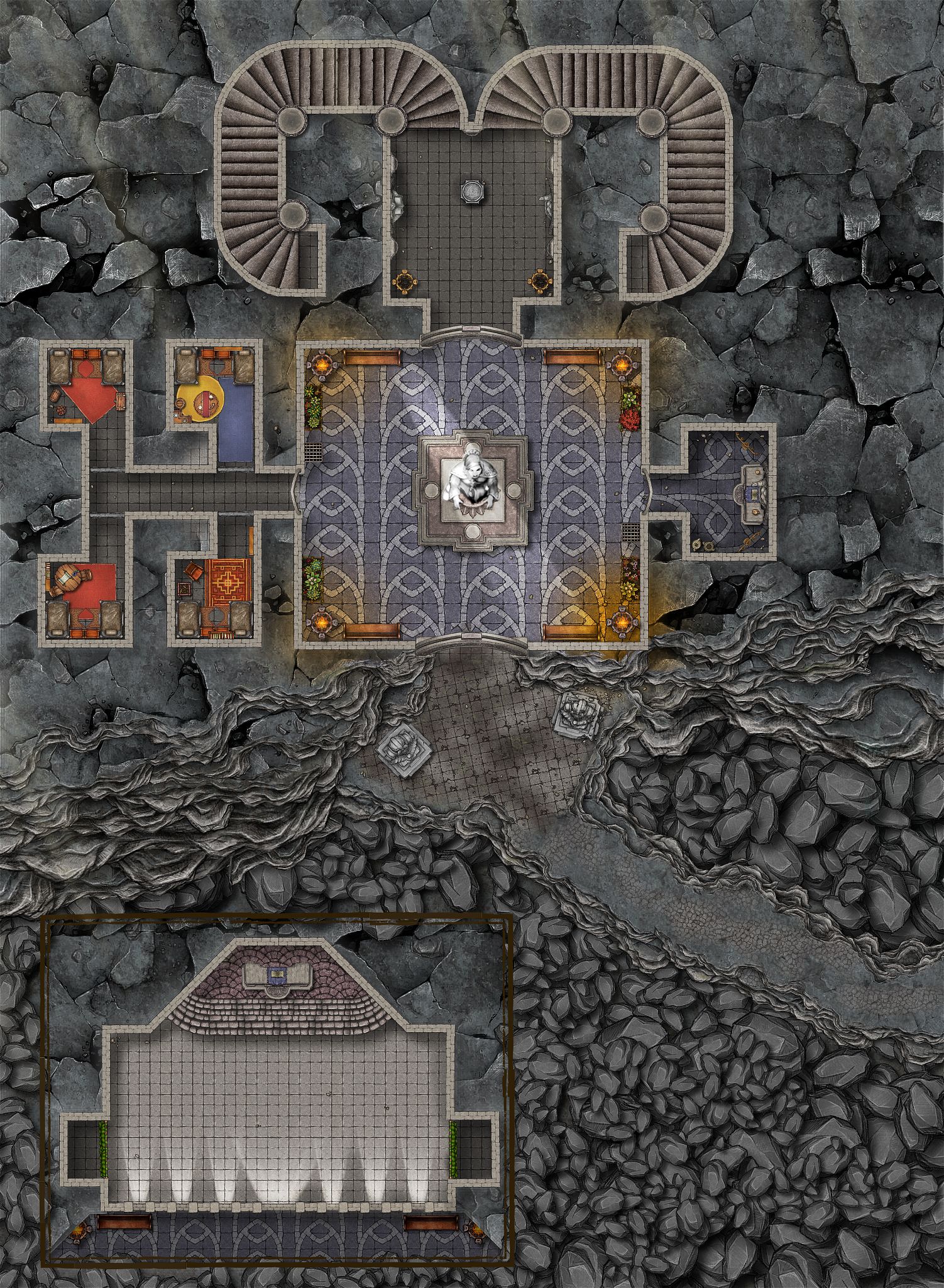 Wale of the Dancing Waters 44/66 | Inkarnate - Create Fantasy Maps Online