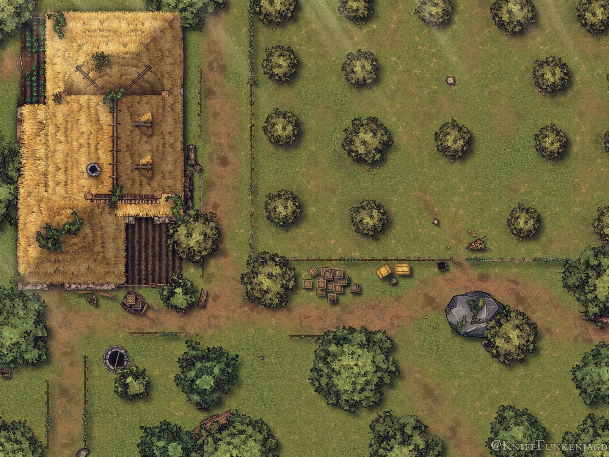 Apple Farm | Inkarnate - Create Fantasy Maps Online