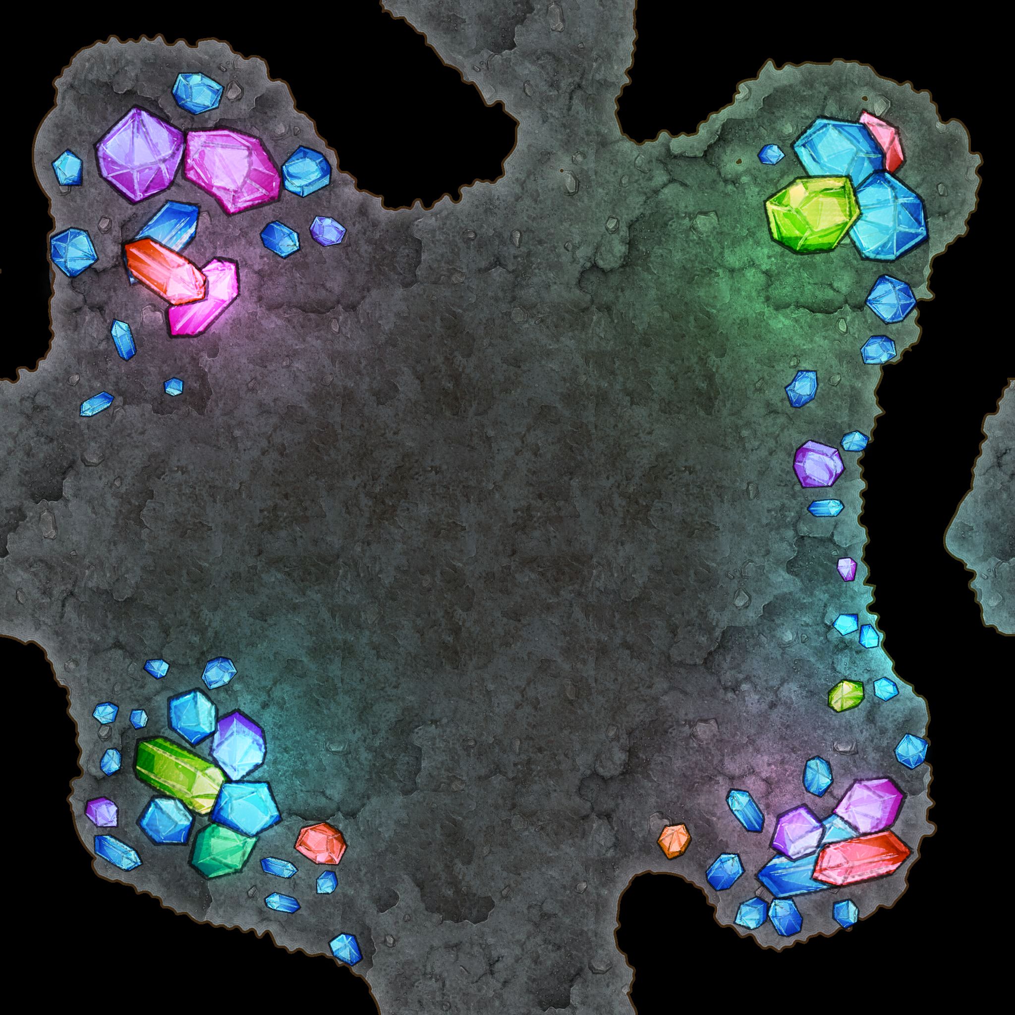 Cavern Tile 05 (Crystal) | Inkarnate - Create Fantasy Maps Online