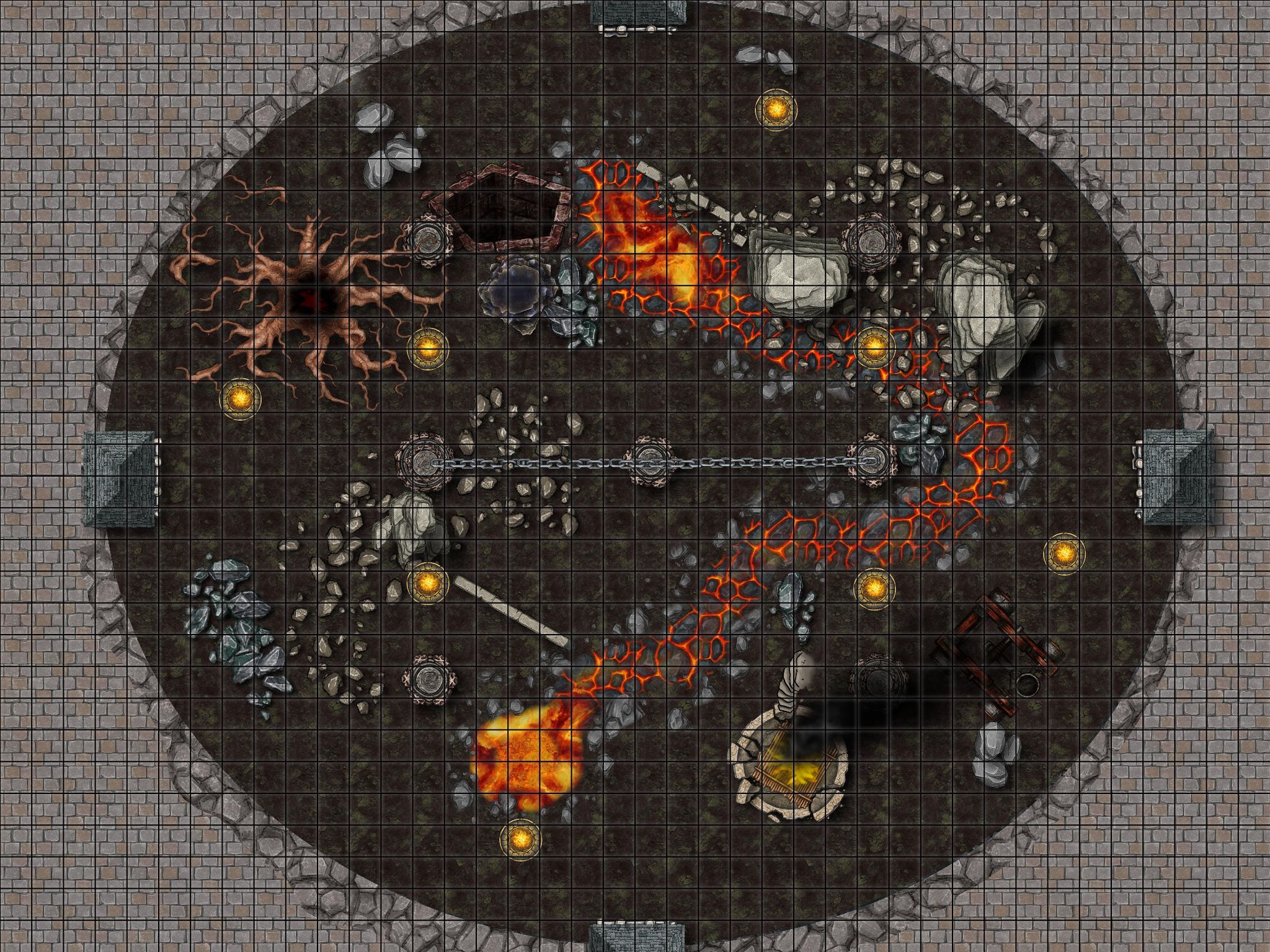Mountain Arena | Inkarnate - Create Fantasy Maps Online